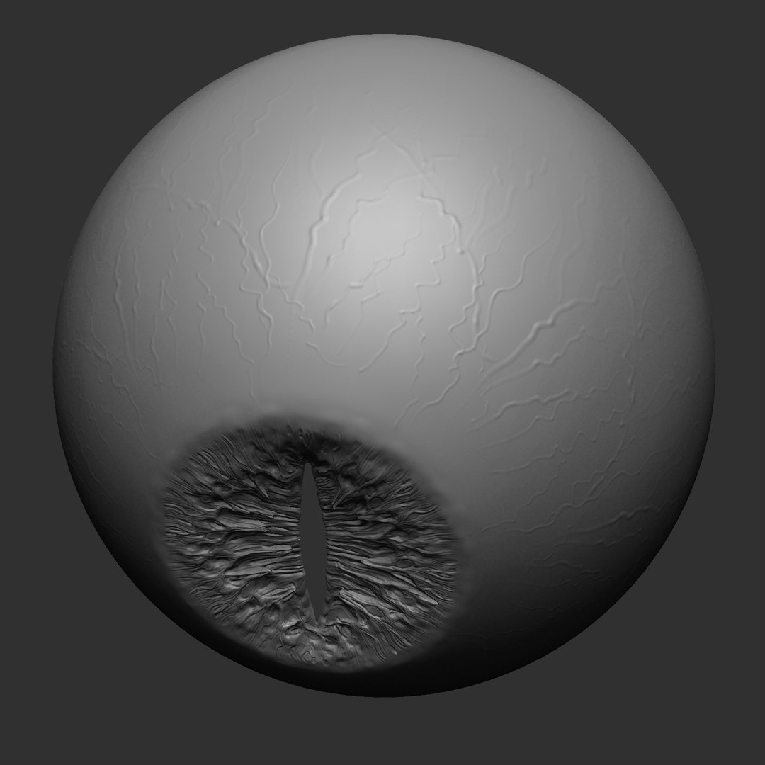 3d Model Animal Monster Eye 2