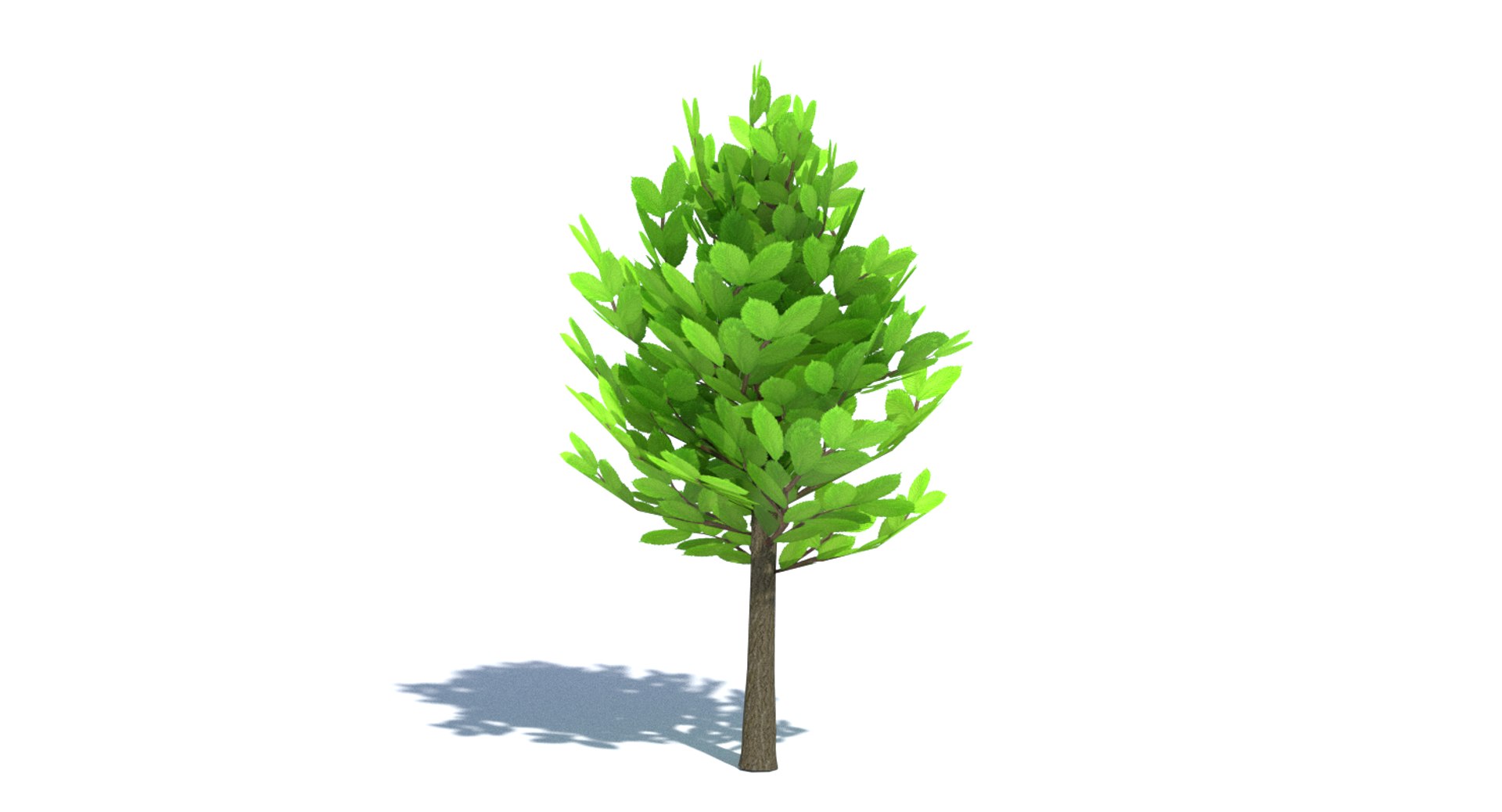 Small Cartoon Tree 3ds