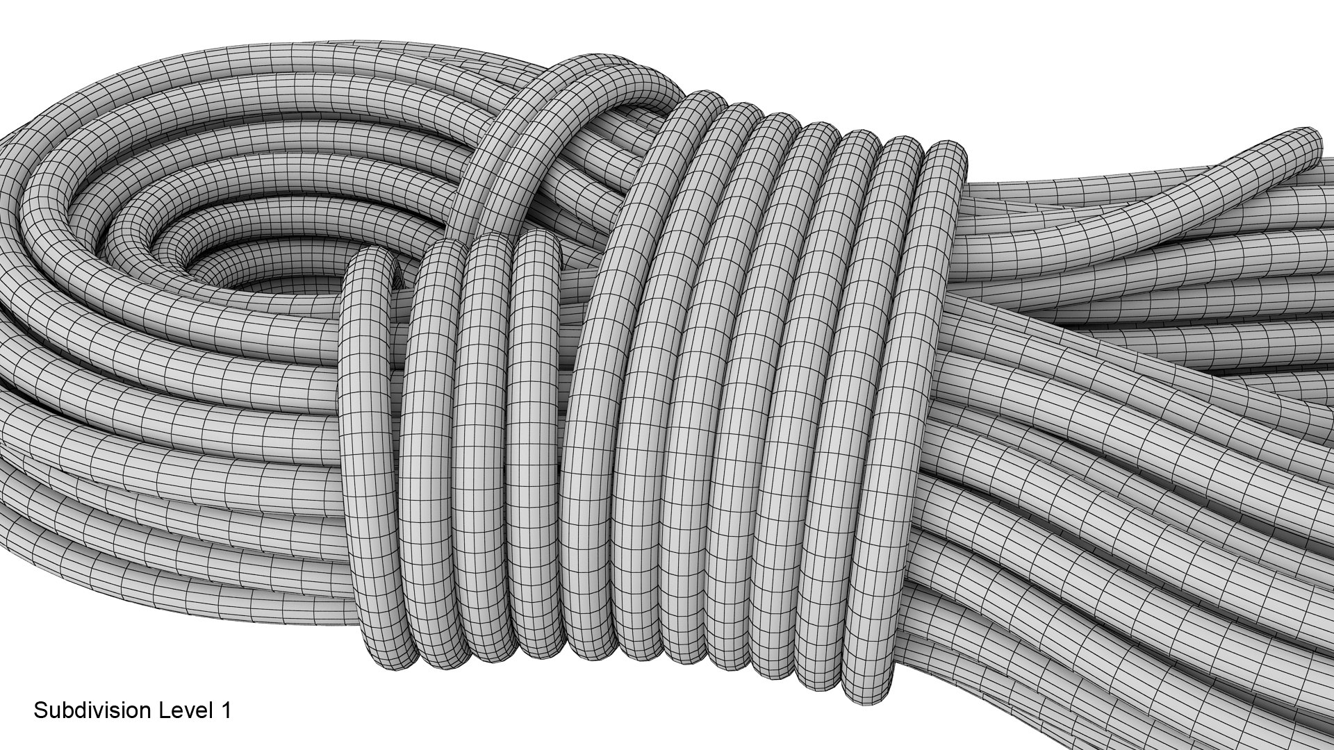3D climbing rope model - TurboSquid 1609497