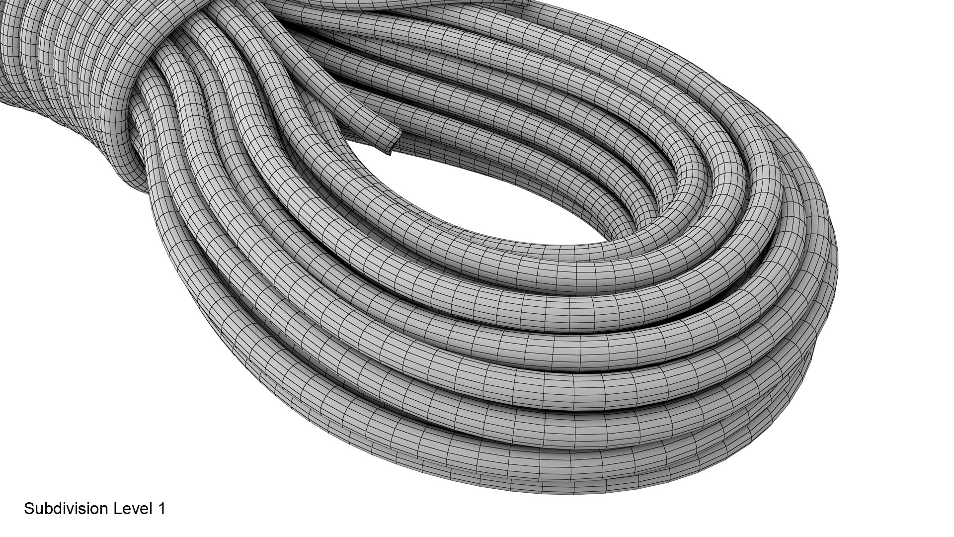 3D climbing rope model - TurboSquid 1609497