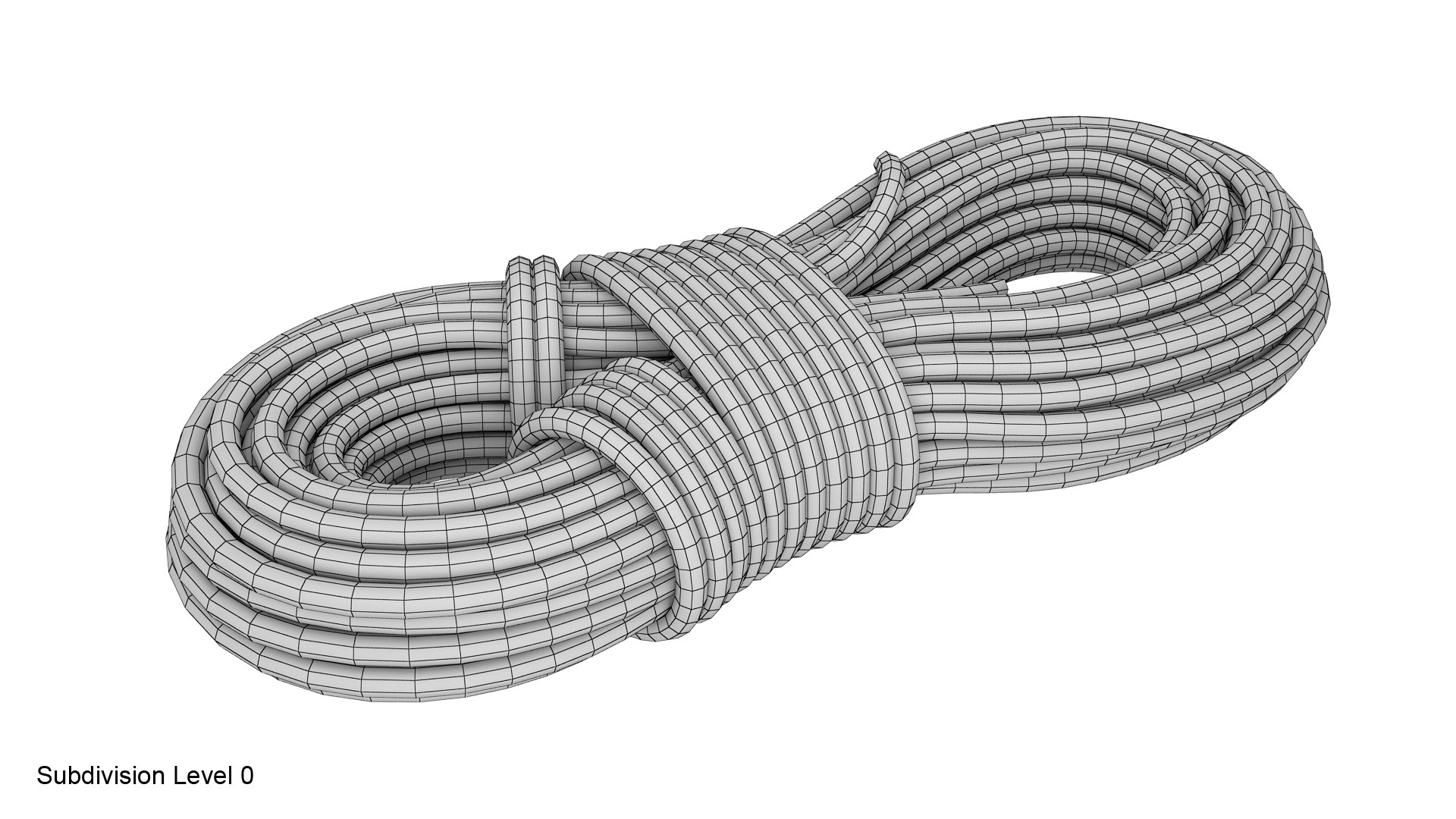3D Climbing Rope Model - TurboSquid 1609497