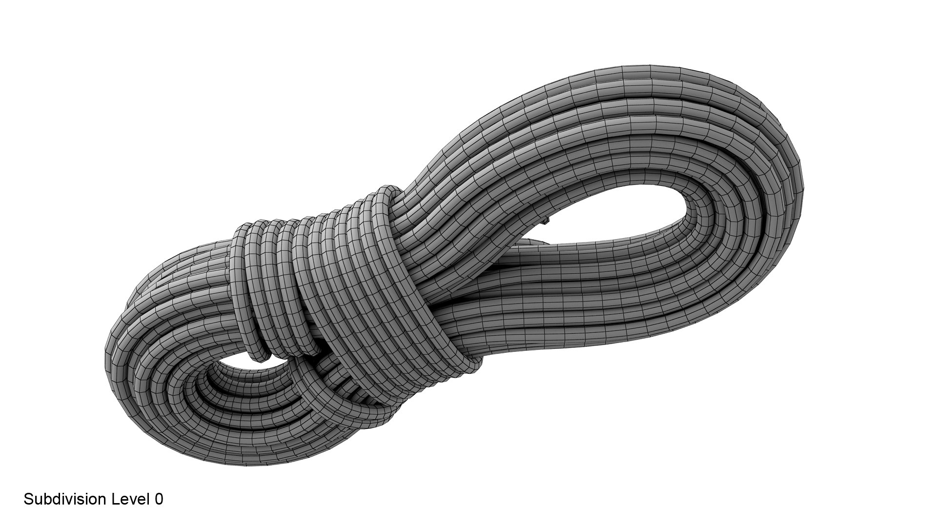 3D climbing rope model - TurboSquid 1609497