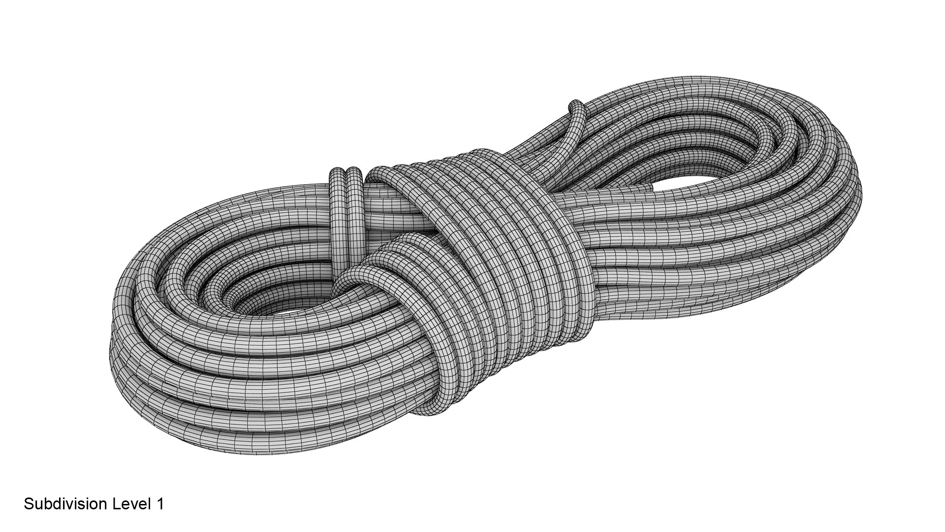 3D climbing rope model - TurboSquid 1609497