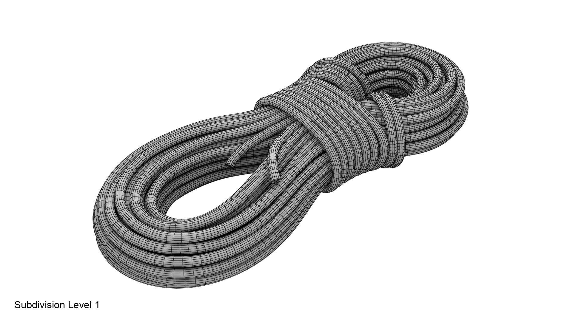 3D climbing rope model - TurboSquid 1609497