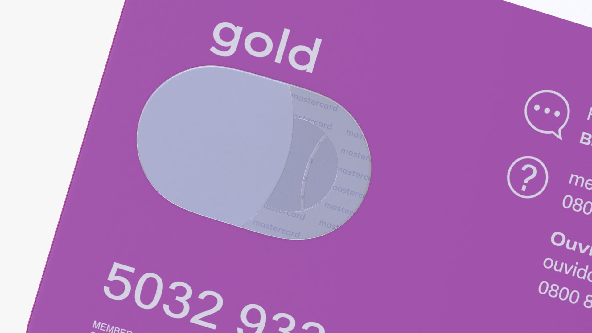 Credit Card 3D Model - TurboSquid 1466496