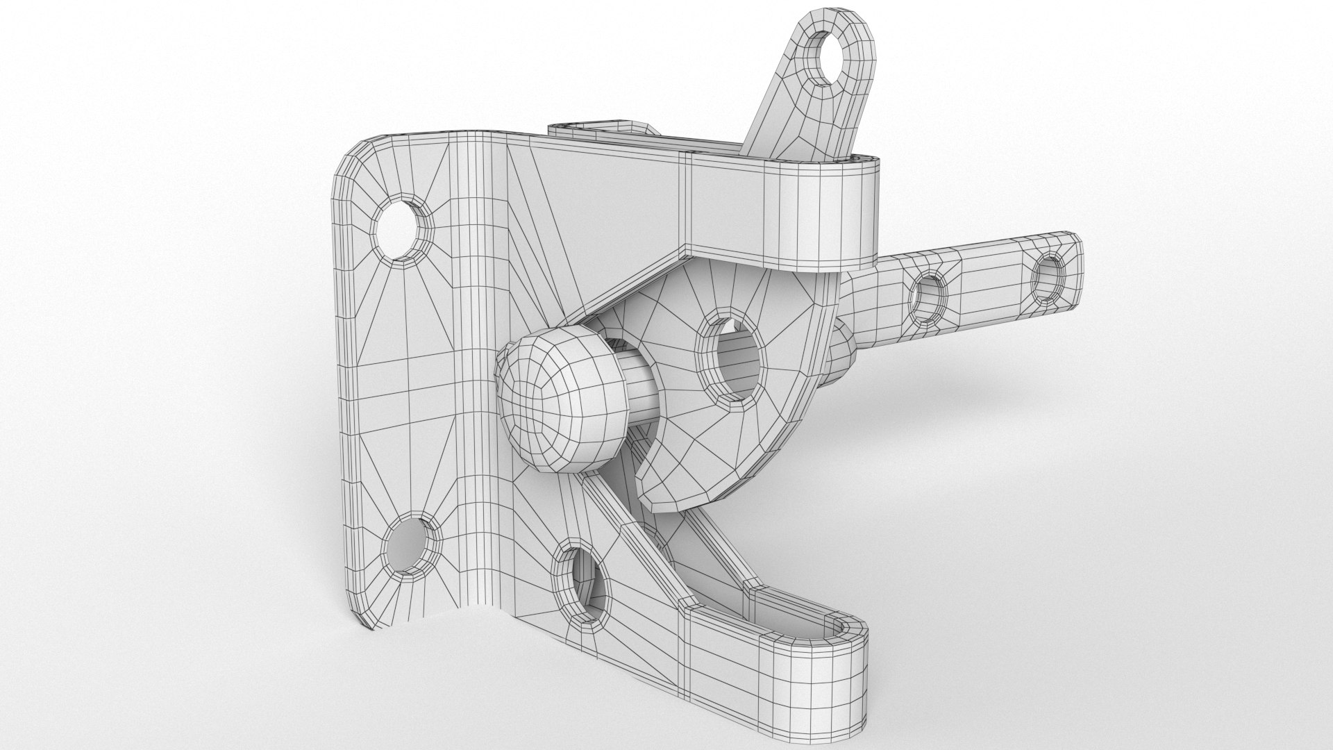 3D Gate Latch - TurboSquid 1962332
