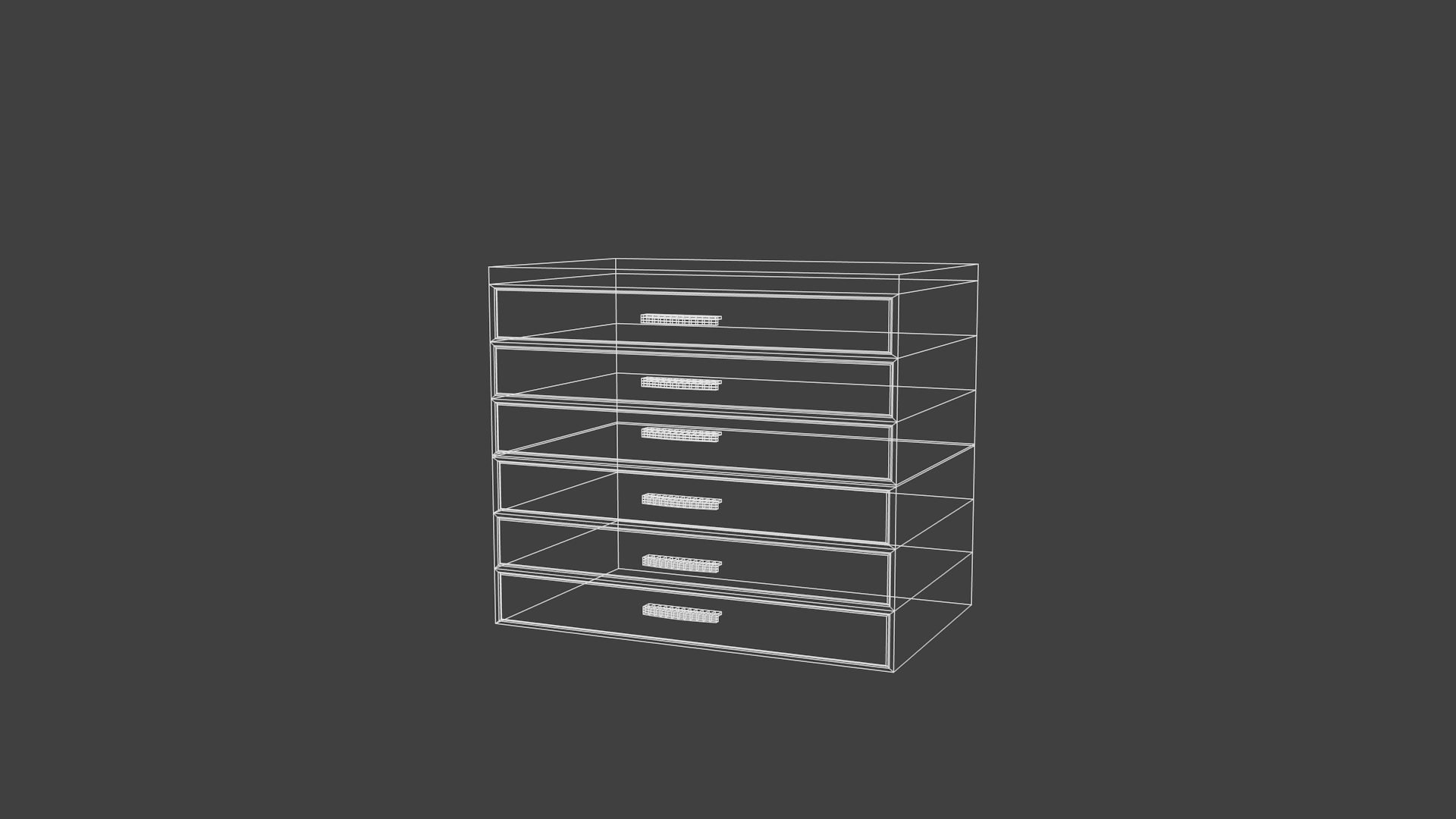 Chest Drawers 3D Model - TurboSquid 1560732