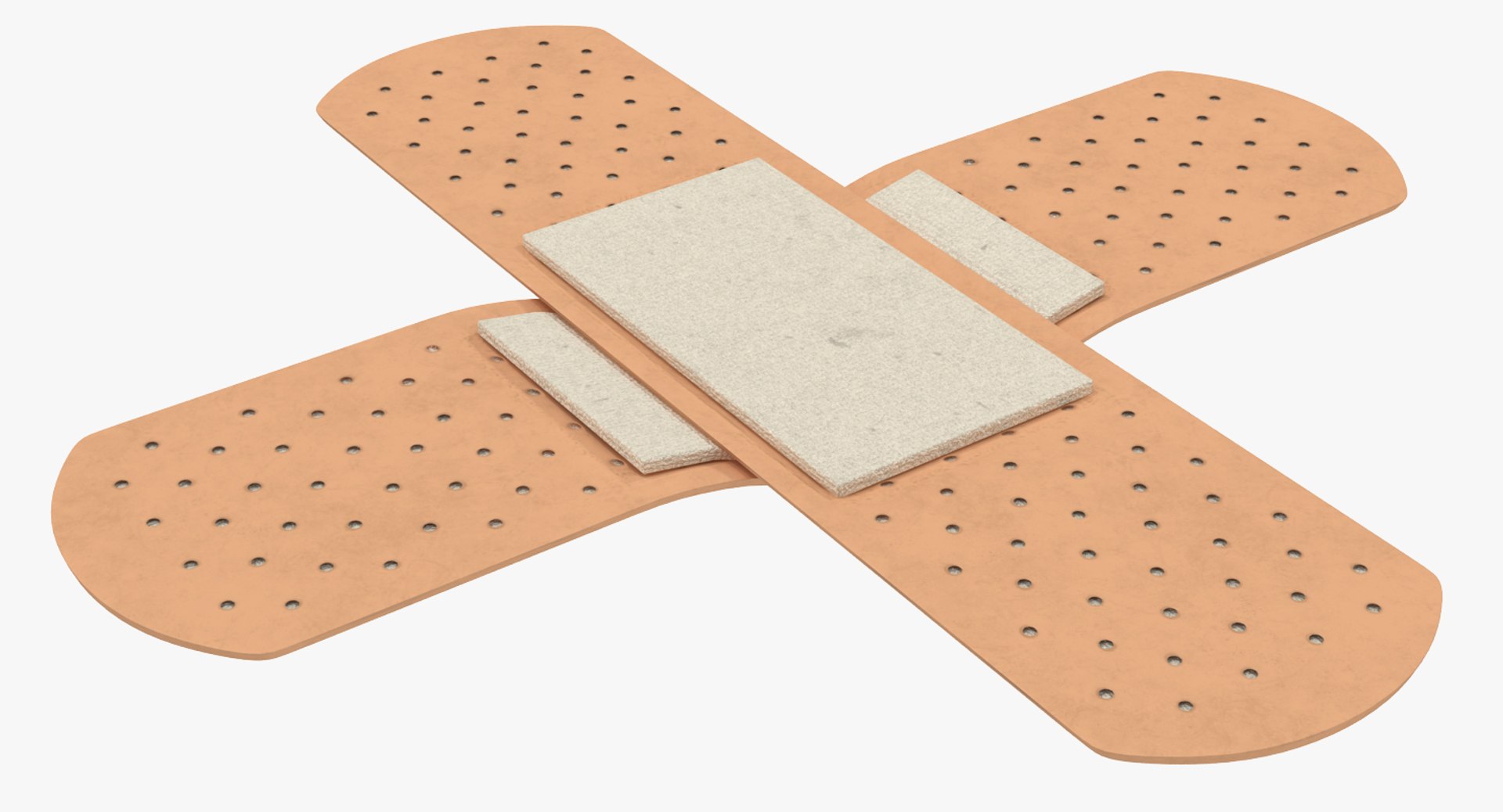 Cross Band Aid Model - TurboSquid 1333080