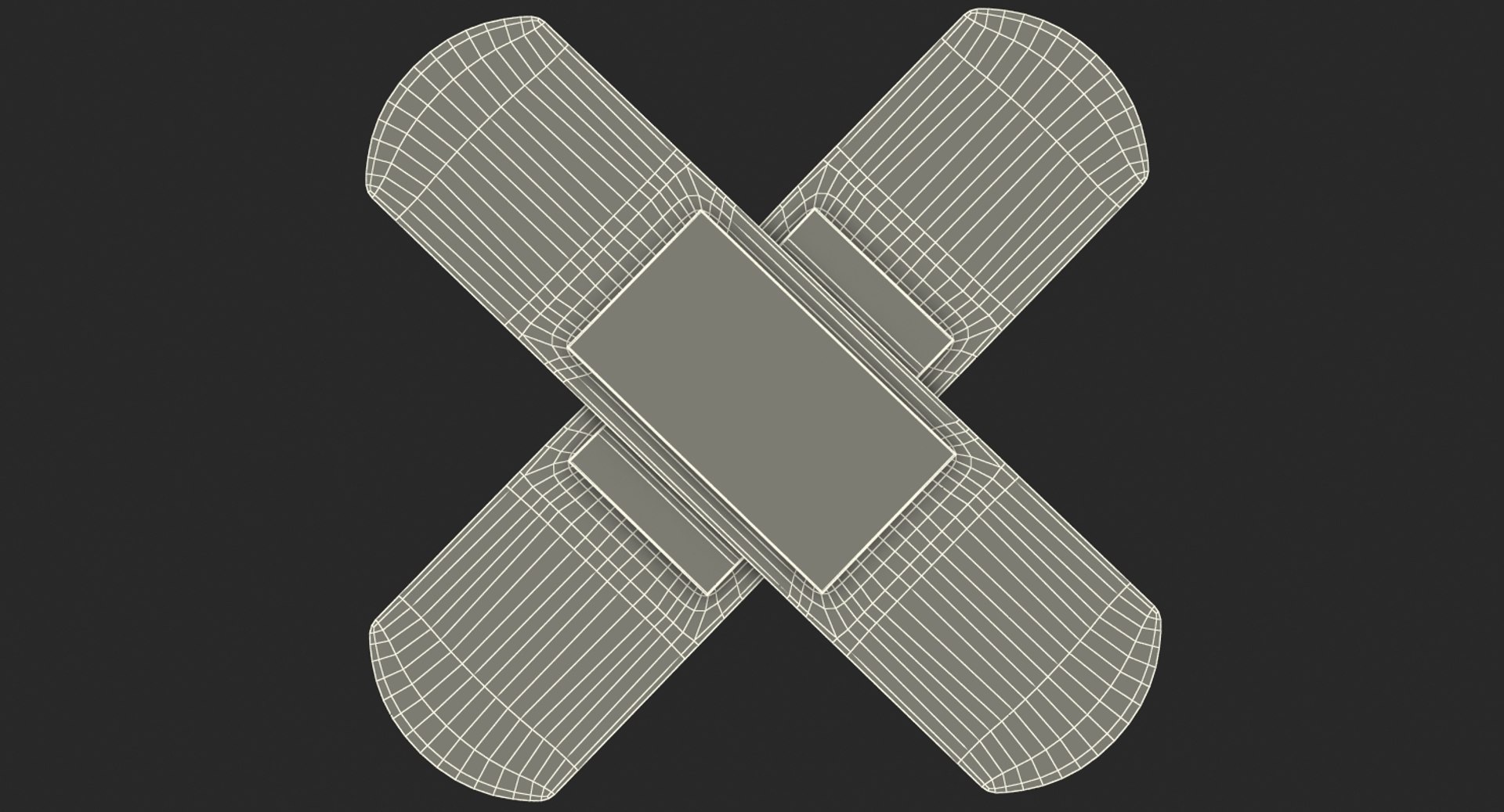 Cross Band Aid Model - TurboSquid 1333080