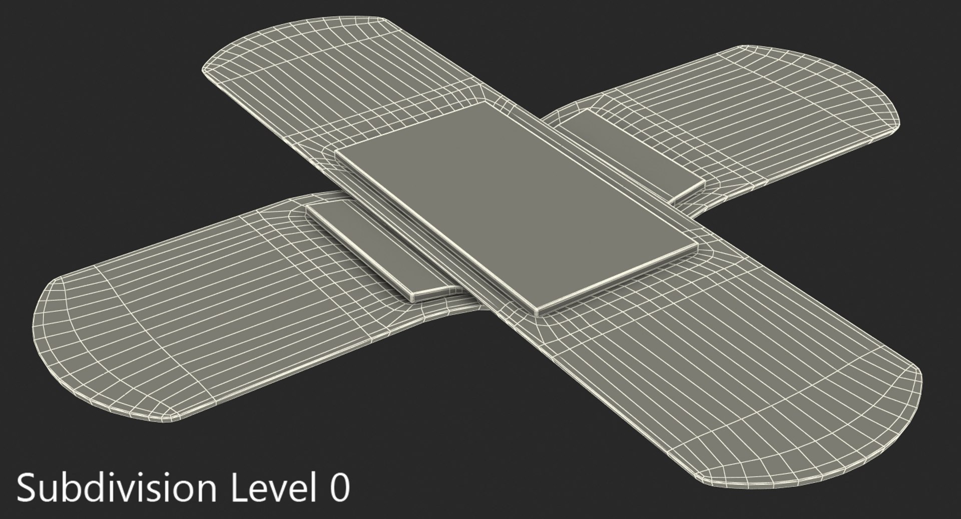 Cross Band Aid Model - TurboSquid 1333080