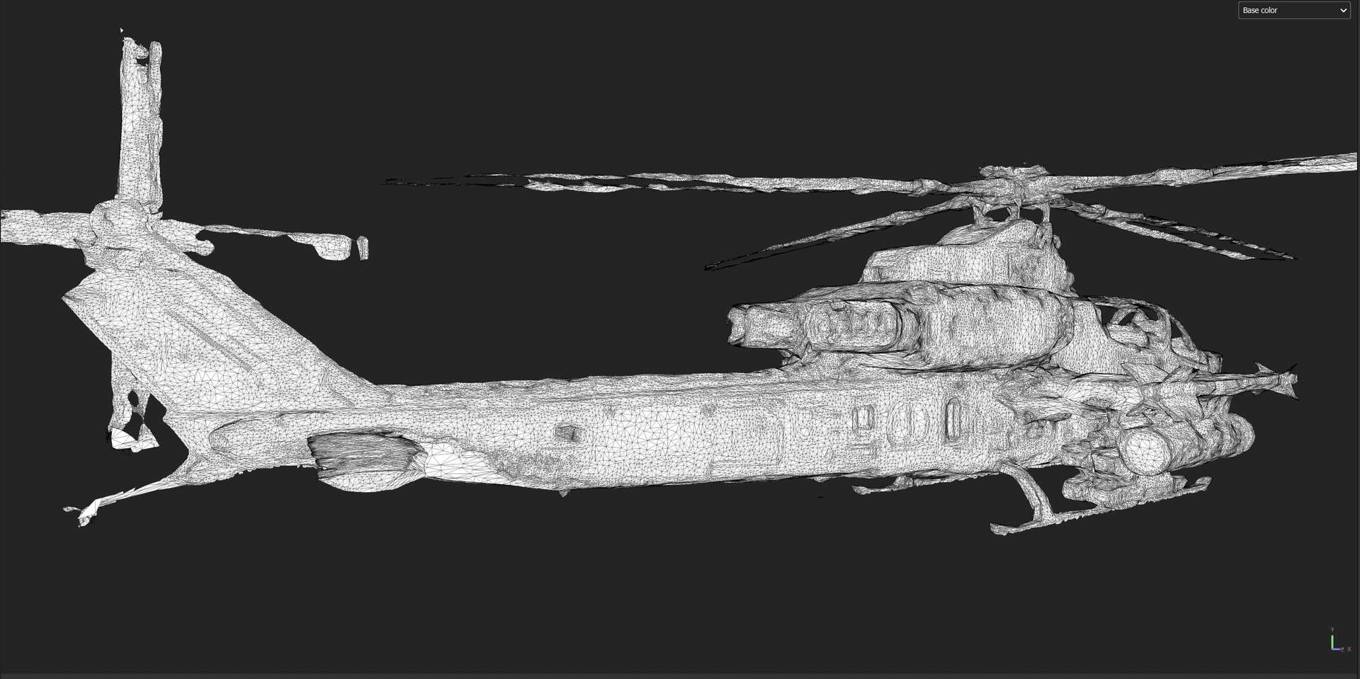 3D AH-1Z 3d Raw Scan Model - TurboSquid 2272173