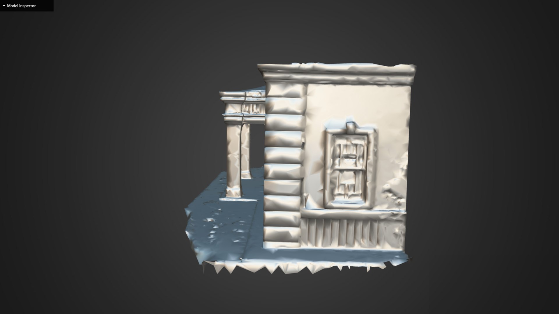 Grey Wall Building 3D - TurboSquid 2032615
