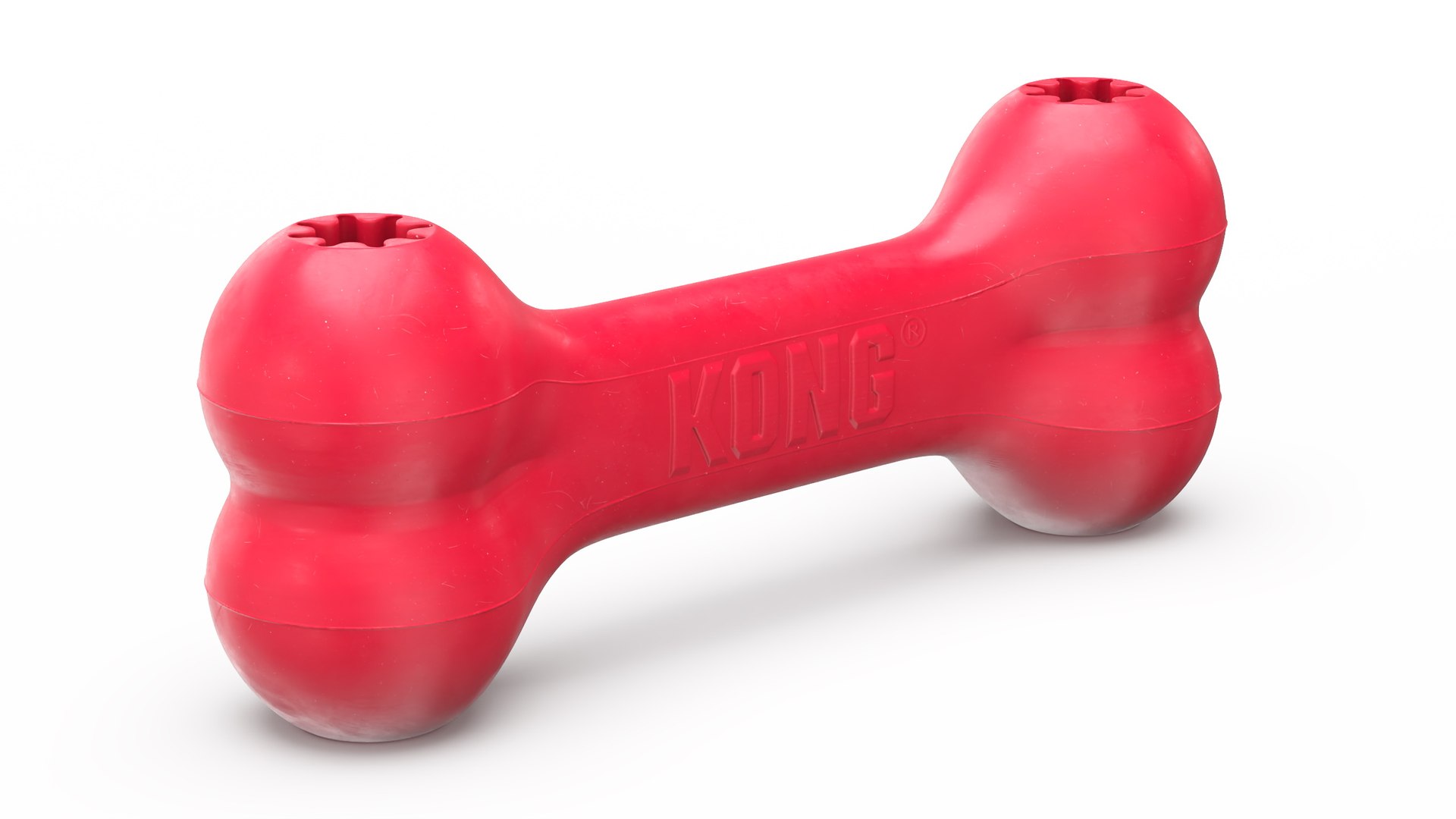 KONG Bone Dog Toy Red 3D - TurboSquid 1926853