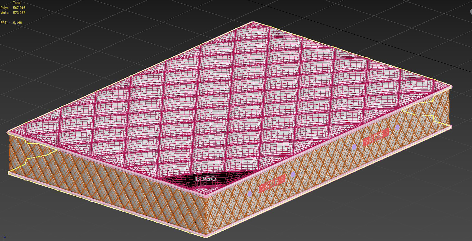 3D MATTRESS - TurboSquid 1805510