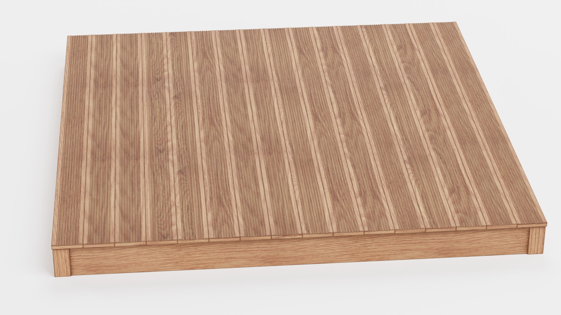 Wooden Deck Model - TurboSquid 2052726