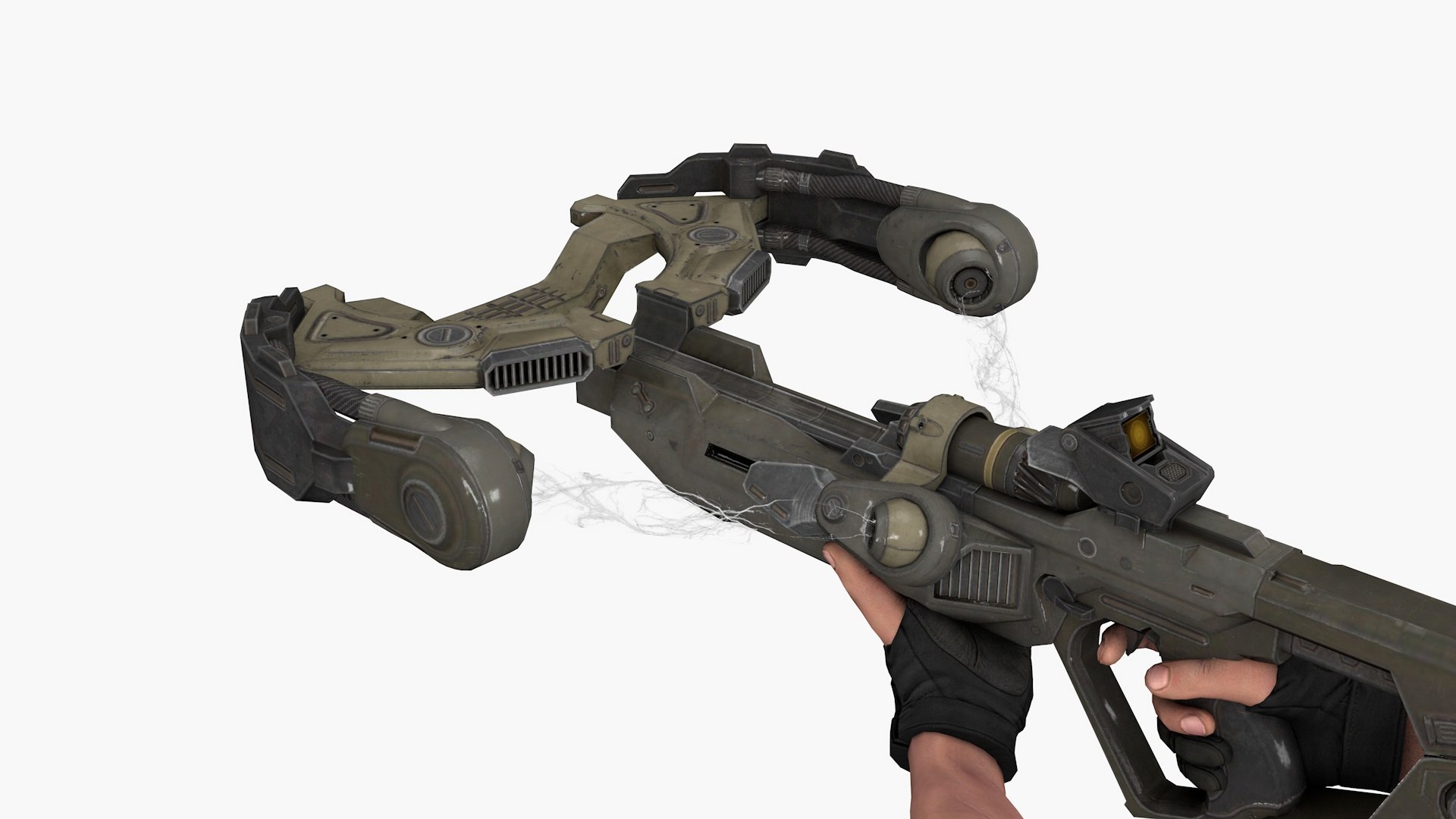 Sci-Fi Crossbow Model - TurboSquid 1887739