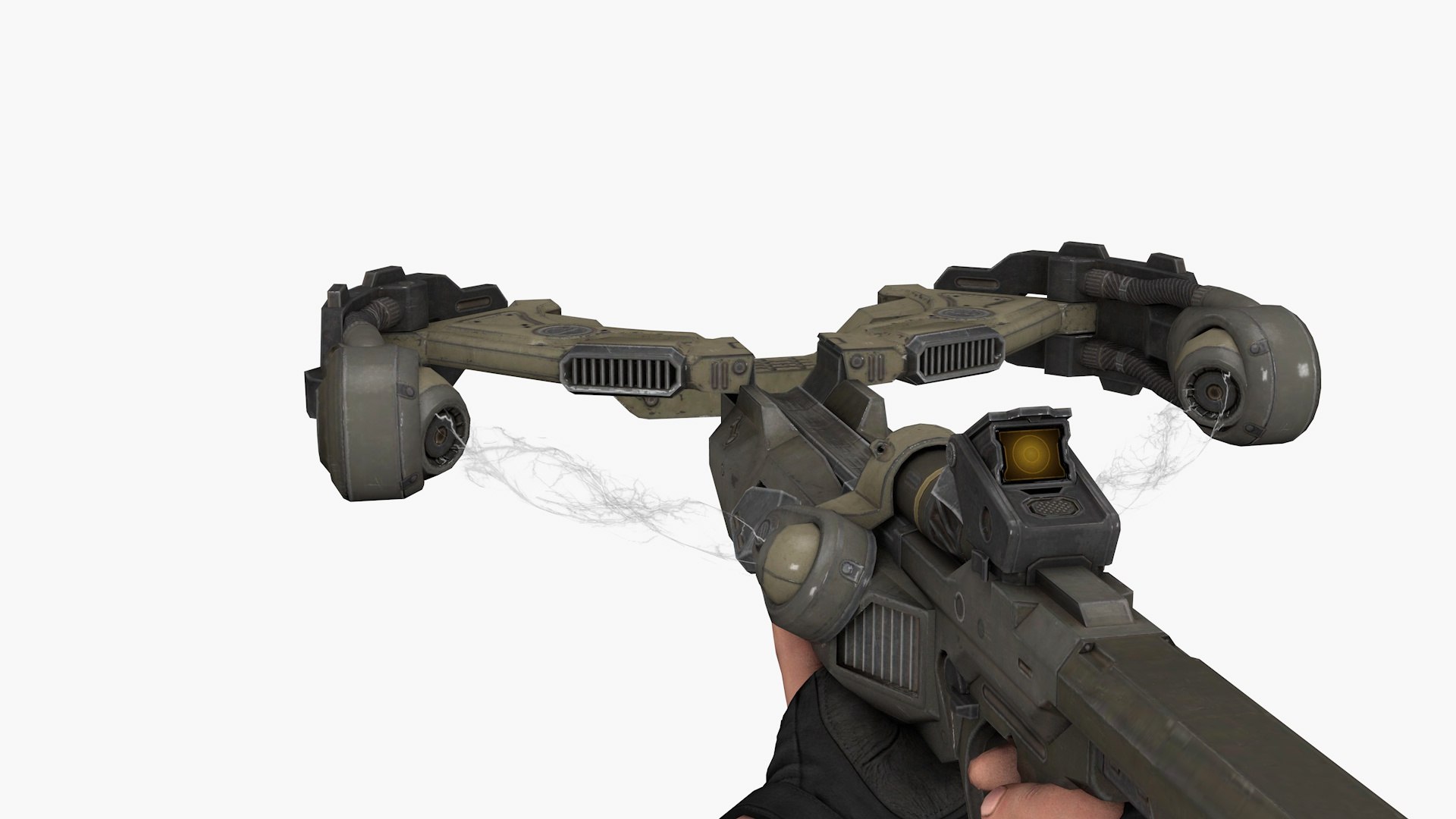 Sci-Fi Crossbow Model - TurboSquid 1887739