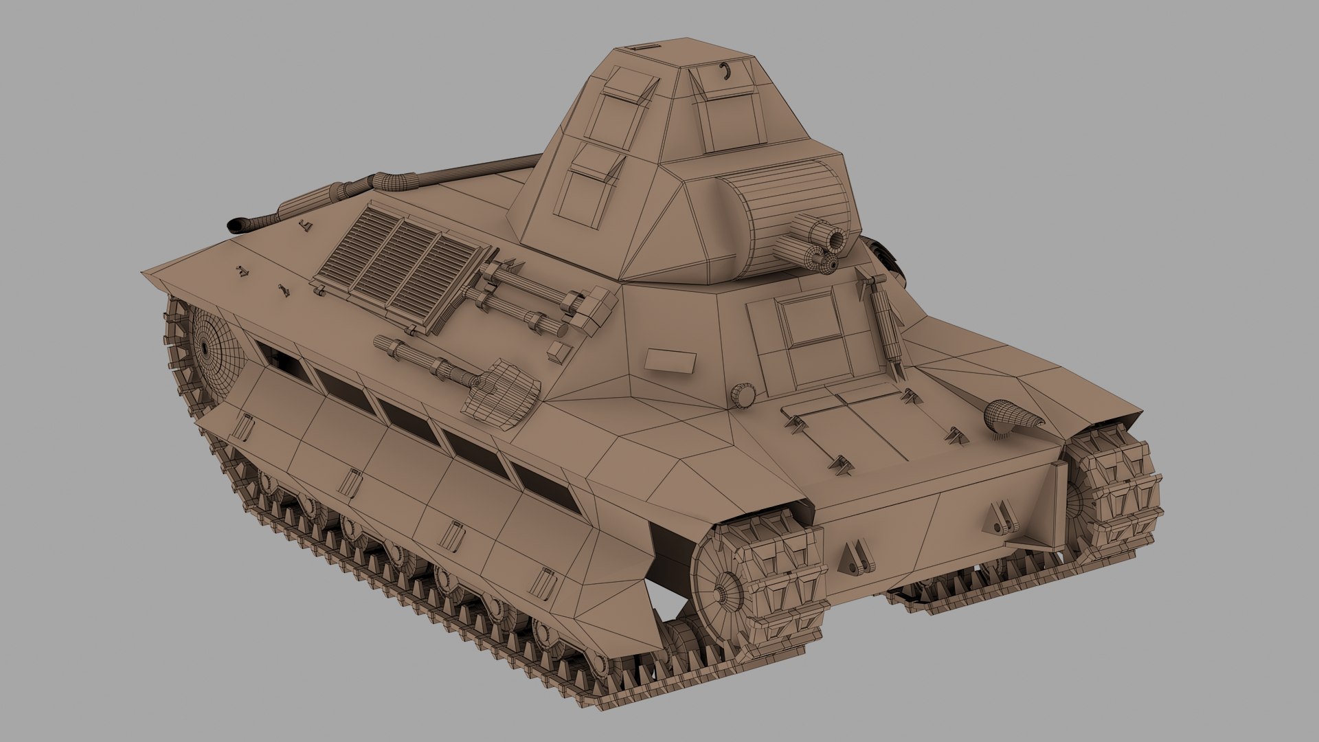 FCM 36 Tank 3D - TurboSquid 1753099