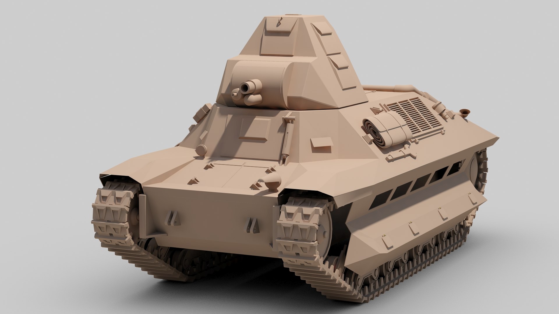 FCM 36 Tank 3D - TurboSquid 1753099