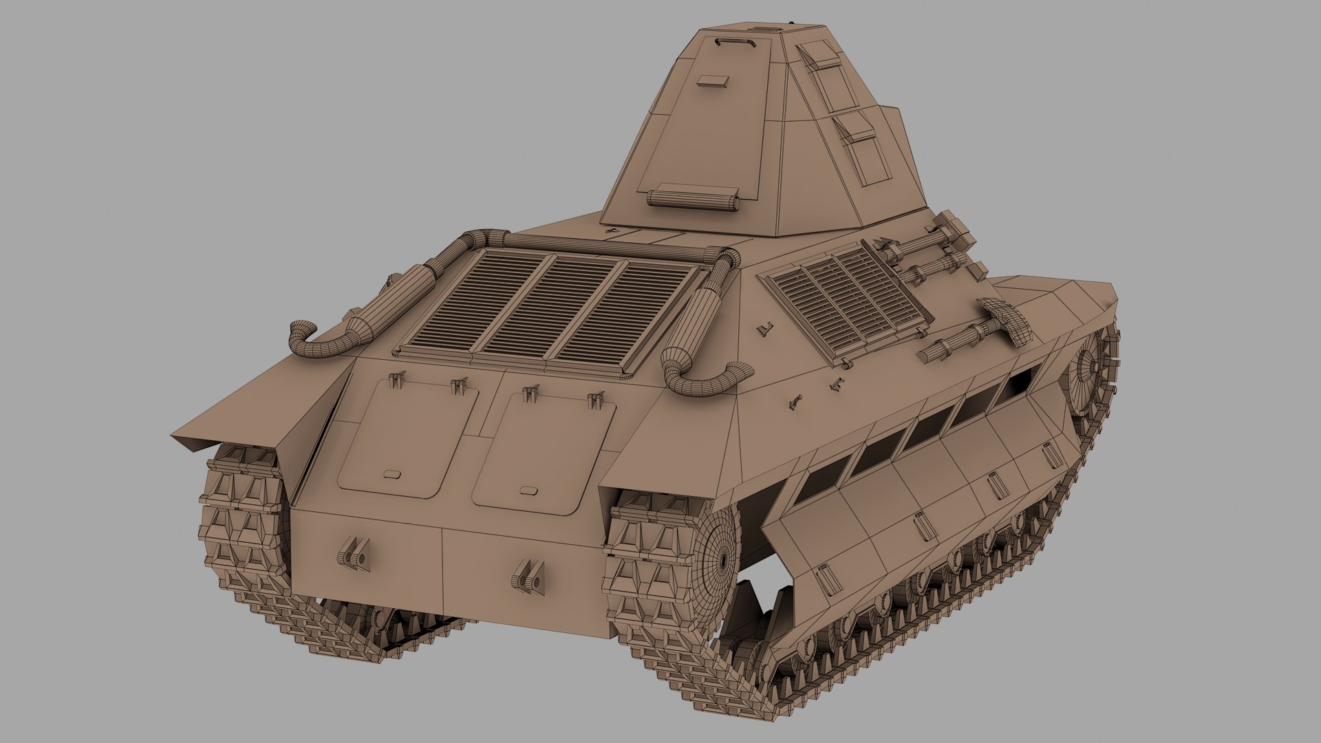 FCM 36 Tank 3D - TurboSquid 1753099