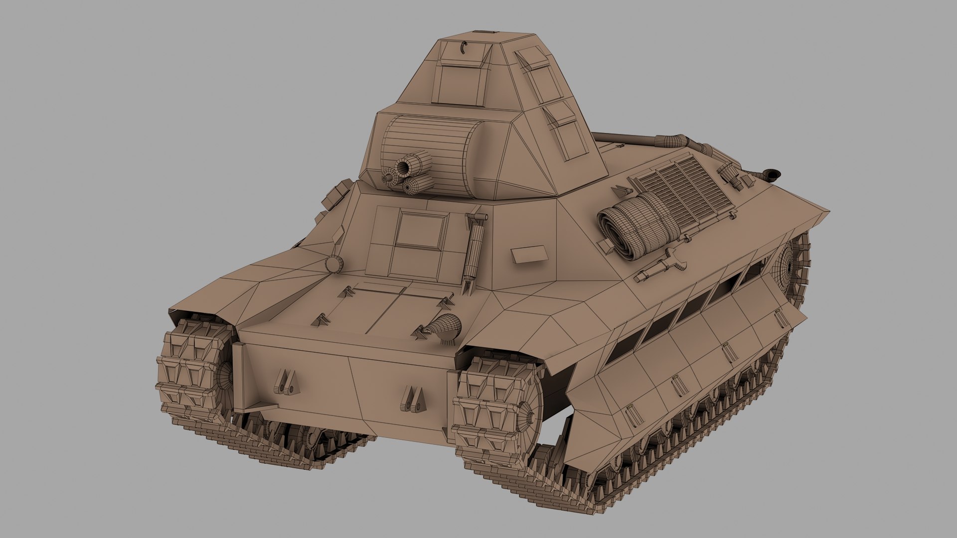 FCM 36 Tank 3D - TurboSquid 1753099