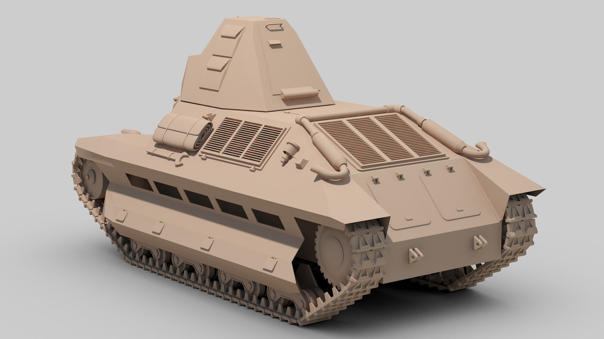 FCM 36 Tank 3D - TurboSquid 1753099