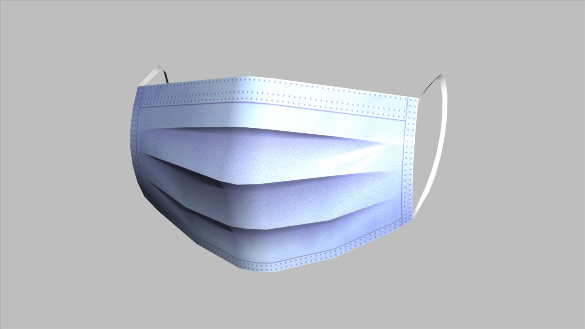 Medical Face Mask 3D - TurboSquid 1524145