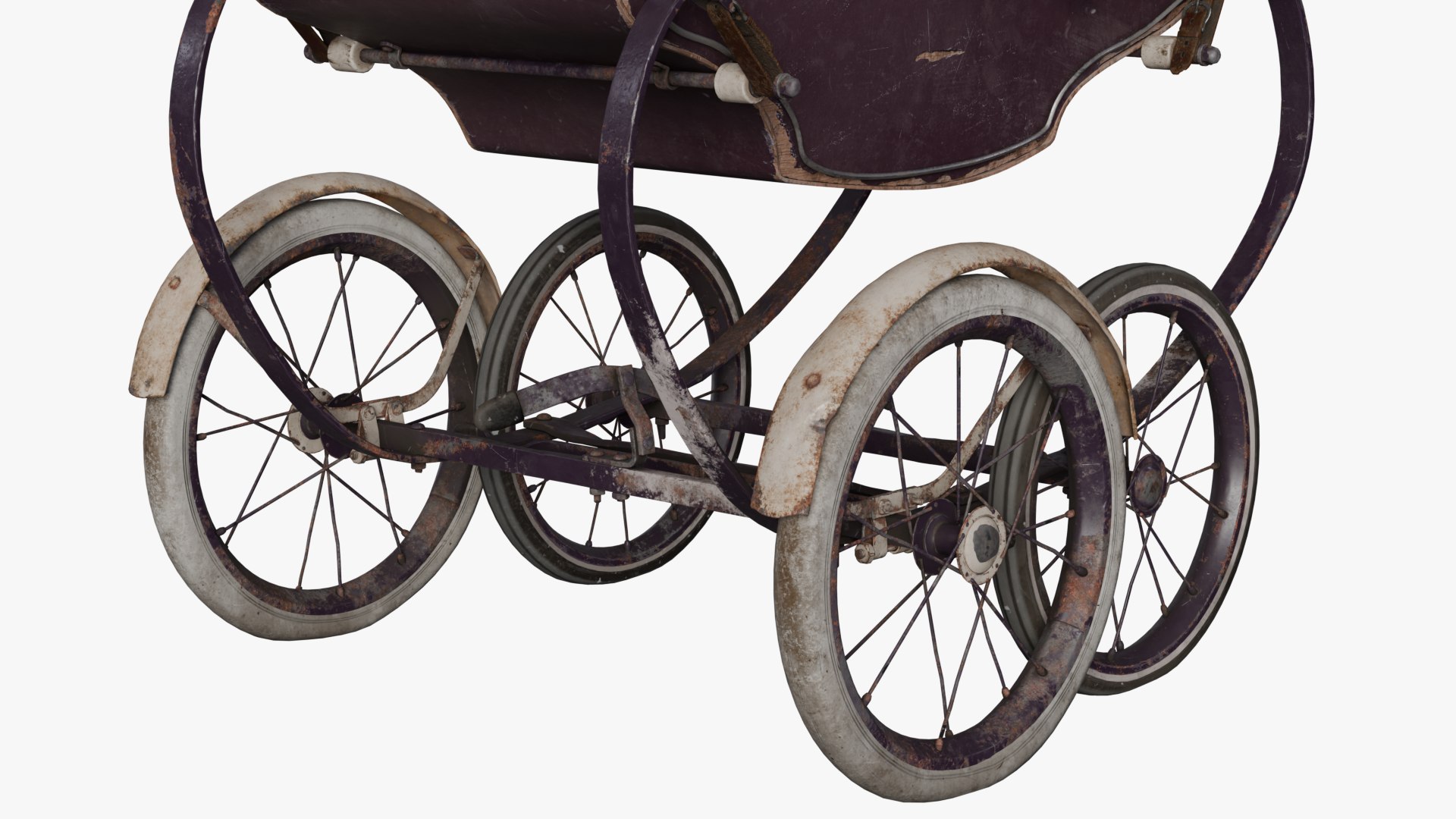 Vintage Stroller Model - TurboSquid 2327152