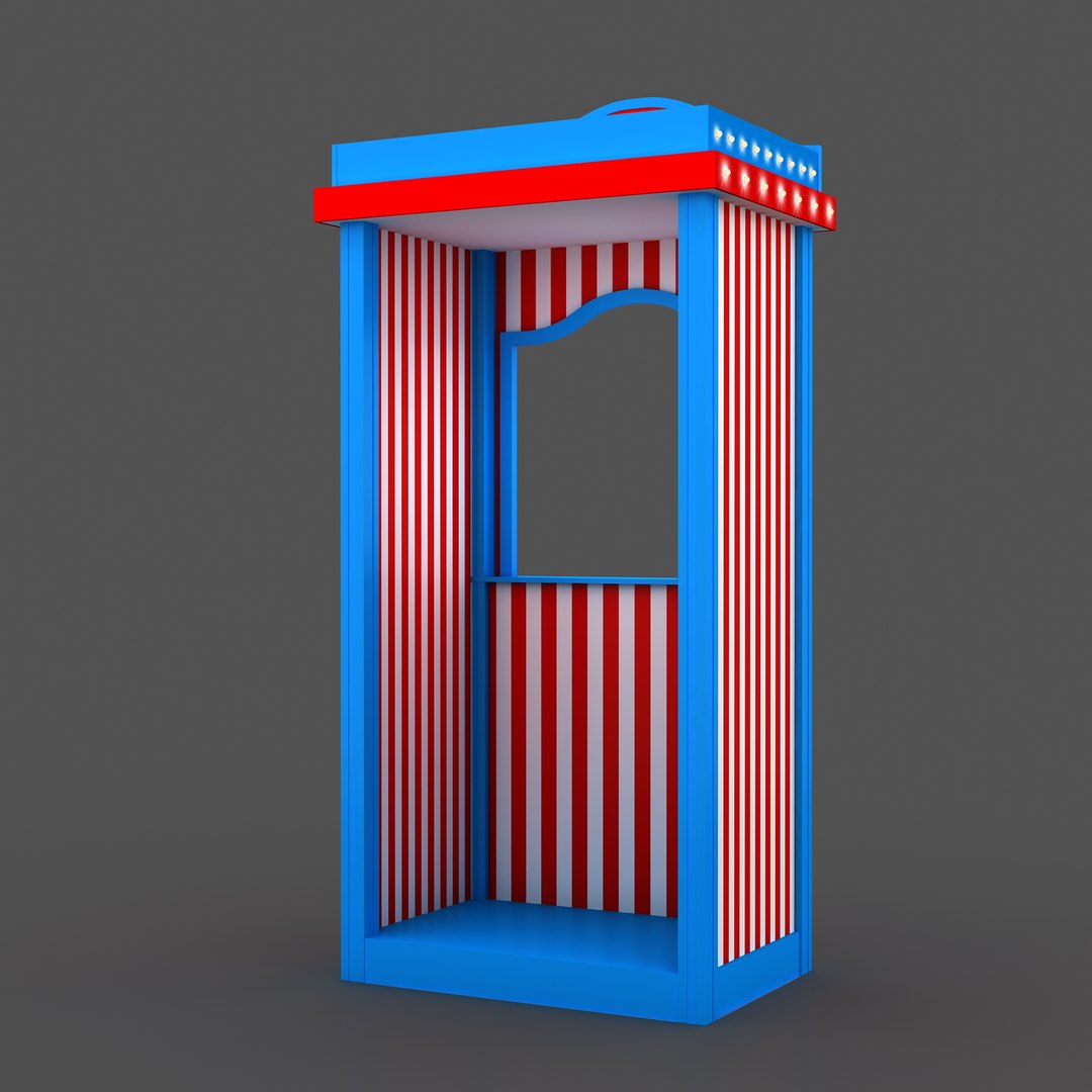 3D Ticket Booth - TurboSquid 2069584