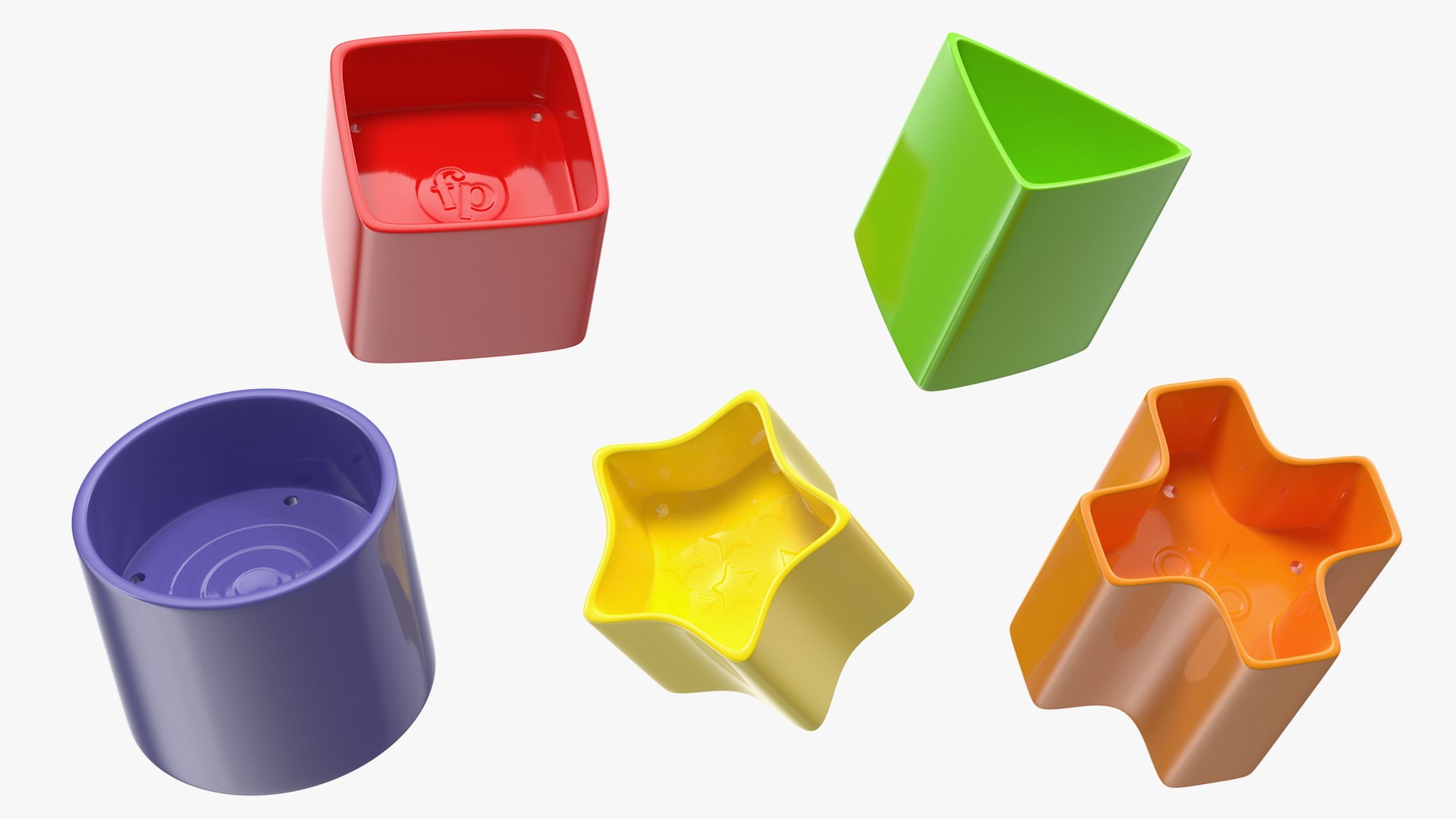 Baby blocks shape sorter 3D - TurboSquid 1614909
