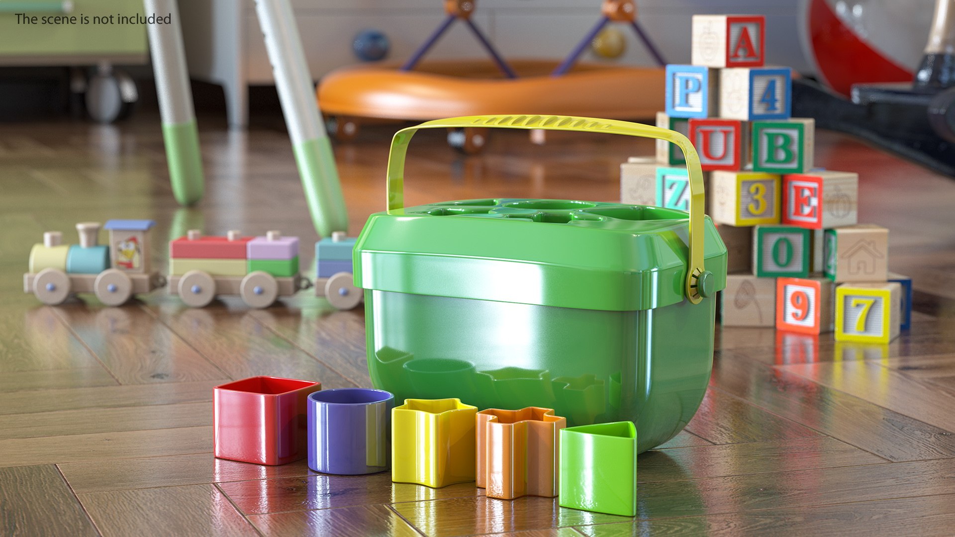 Baby blocks shape sorter 3D - TurboSquid 1614909