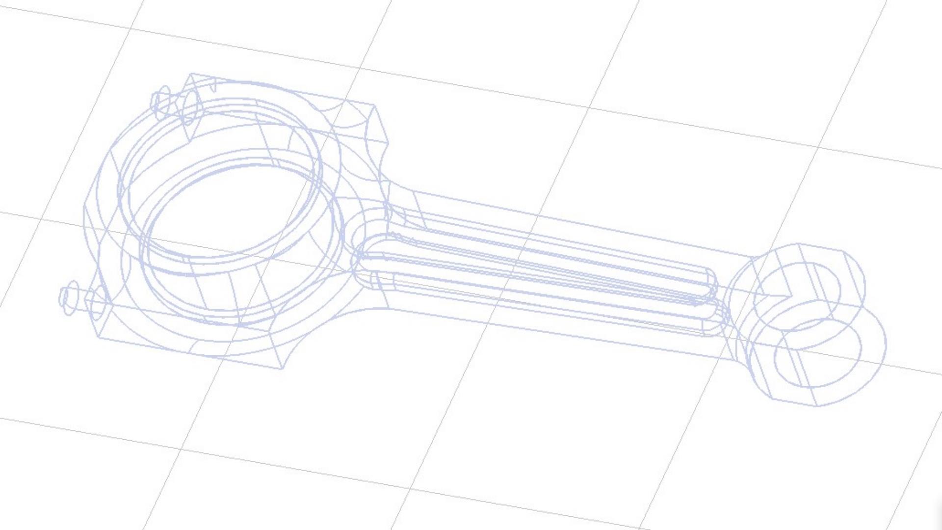 3D Connecting Rod In Engine 3d Solid Metal Model Model - TurboSquid 2424218