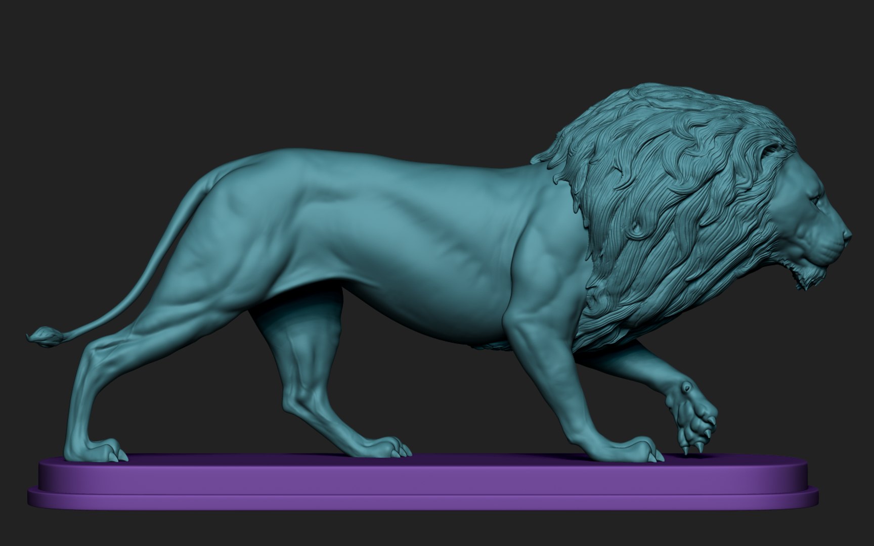 3D Model Lion - TurboSquid 1770062