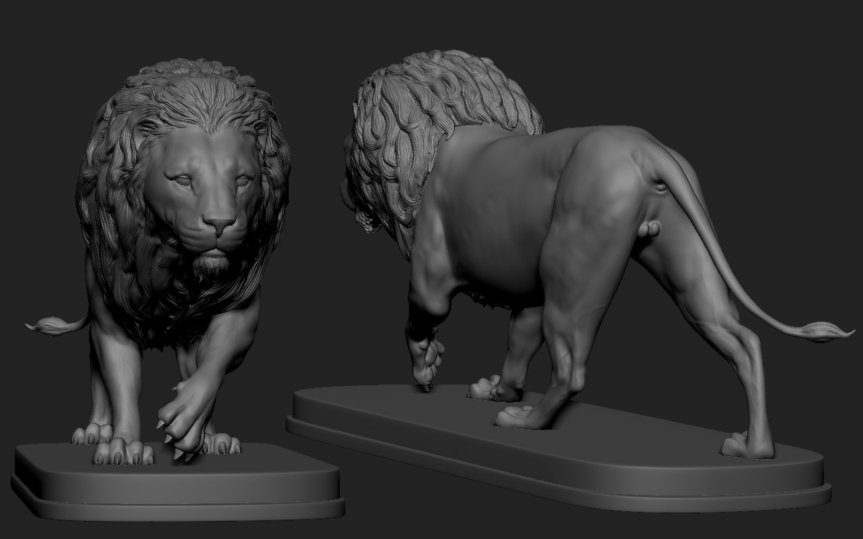 3D Model Lion - TurboSquid 1770062