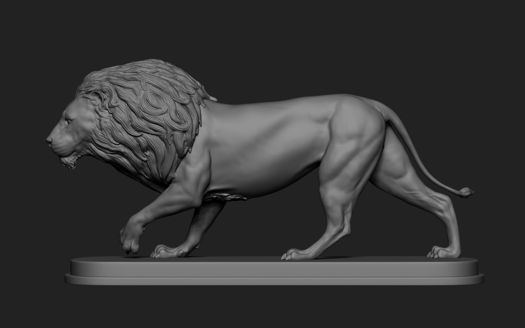 3D Model Lion - TurboSquid 1770062