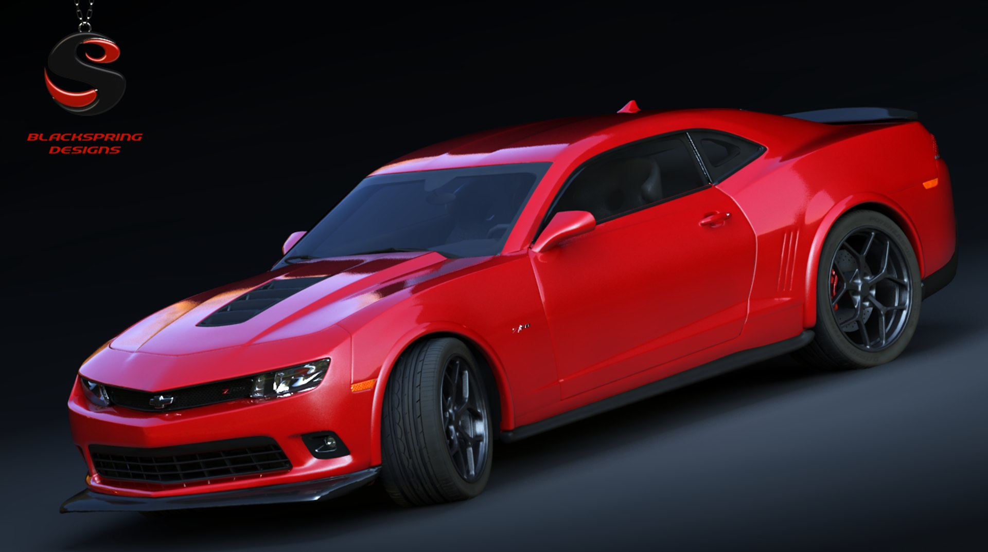 Chevrolet Camaro Z 28 3d Model