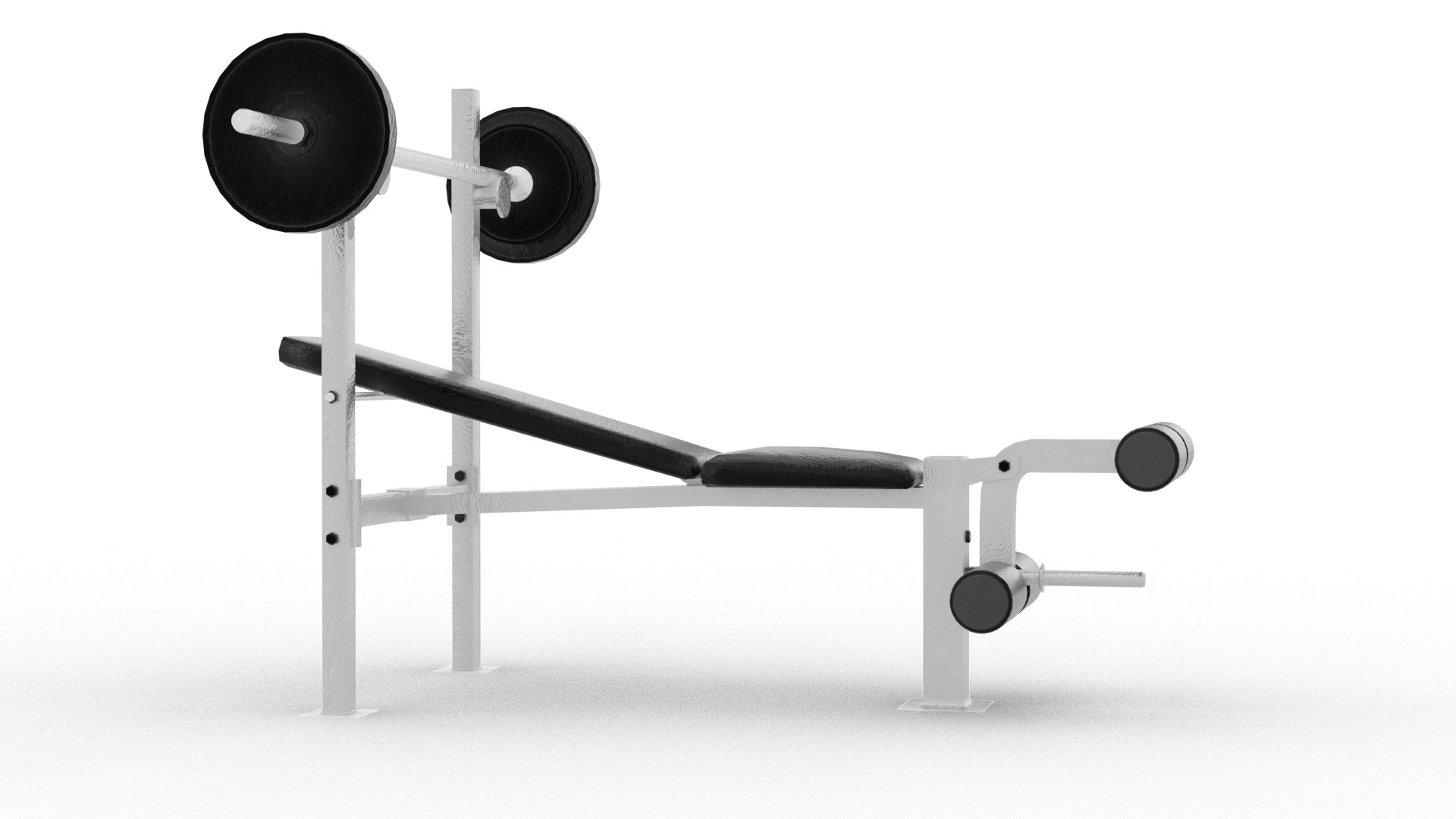 3D Weight Lifting Set Model - TurboSquid 1939214