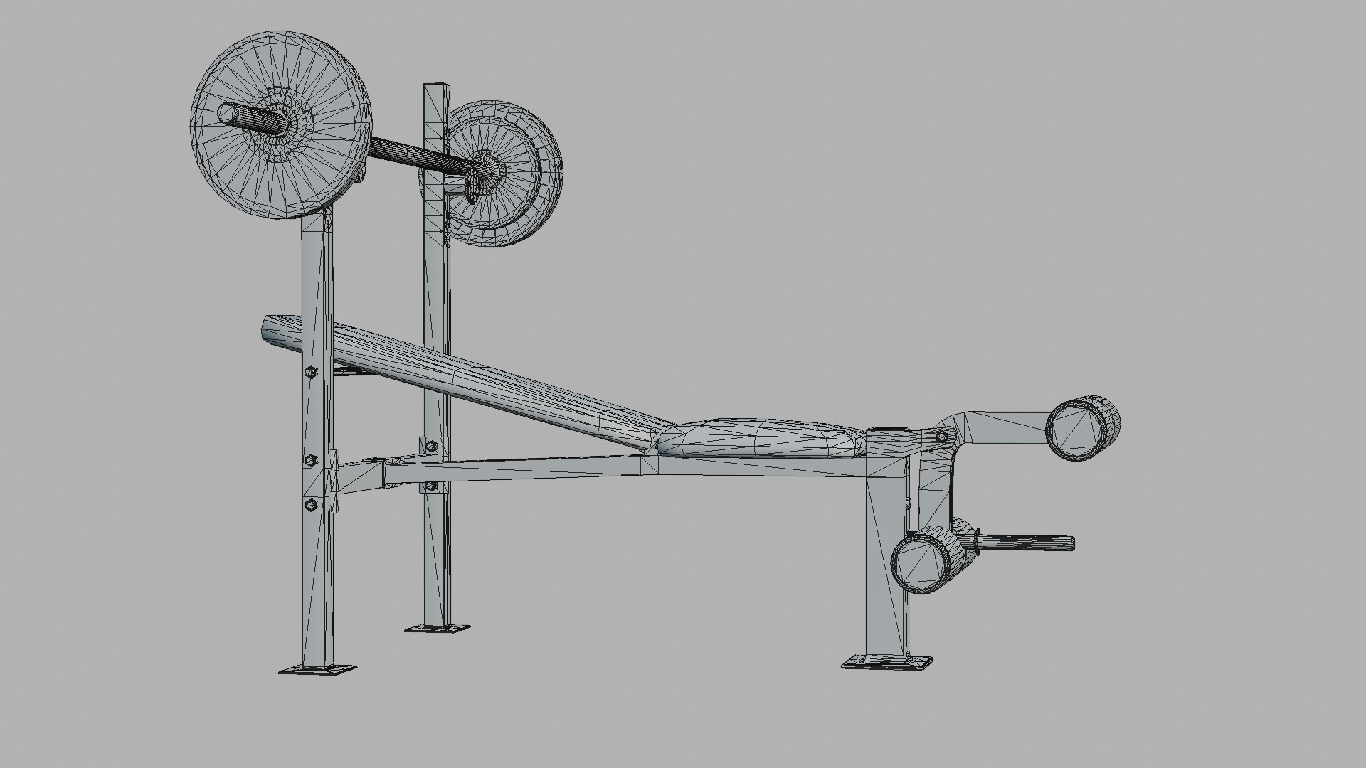 3D Weight Lifting Set Model - TurboSquid 1939214