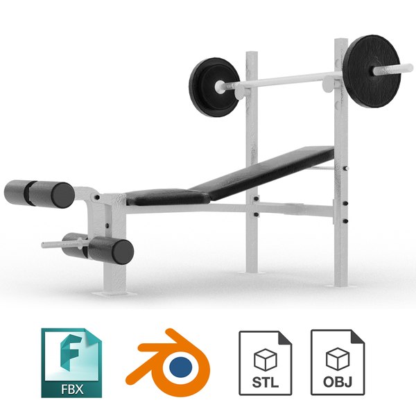 modelo 3d Weight Lifting Set - TurboSquid 1939214