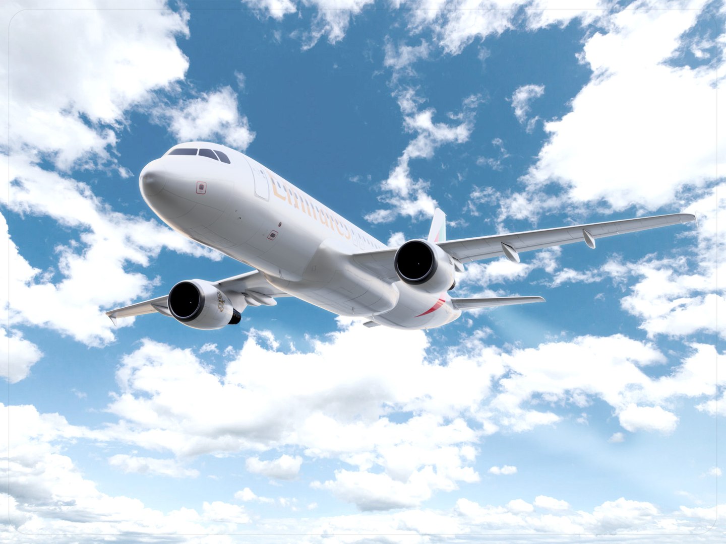 Airbus A320 Emirates 3D Model - TurboSquid 1192908