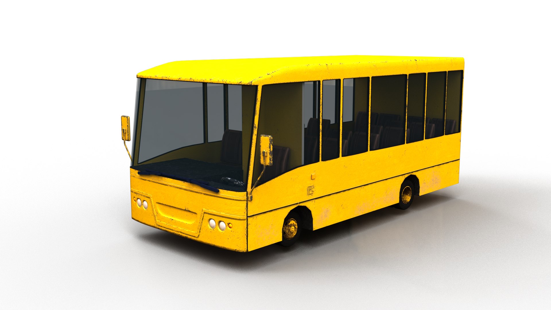 3D Bus a Stylized - TurboSquid 2114409