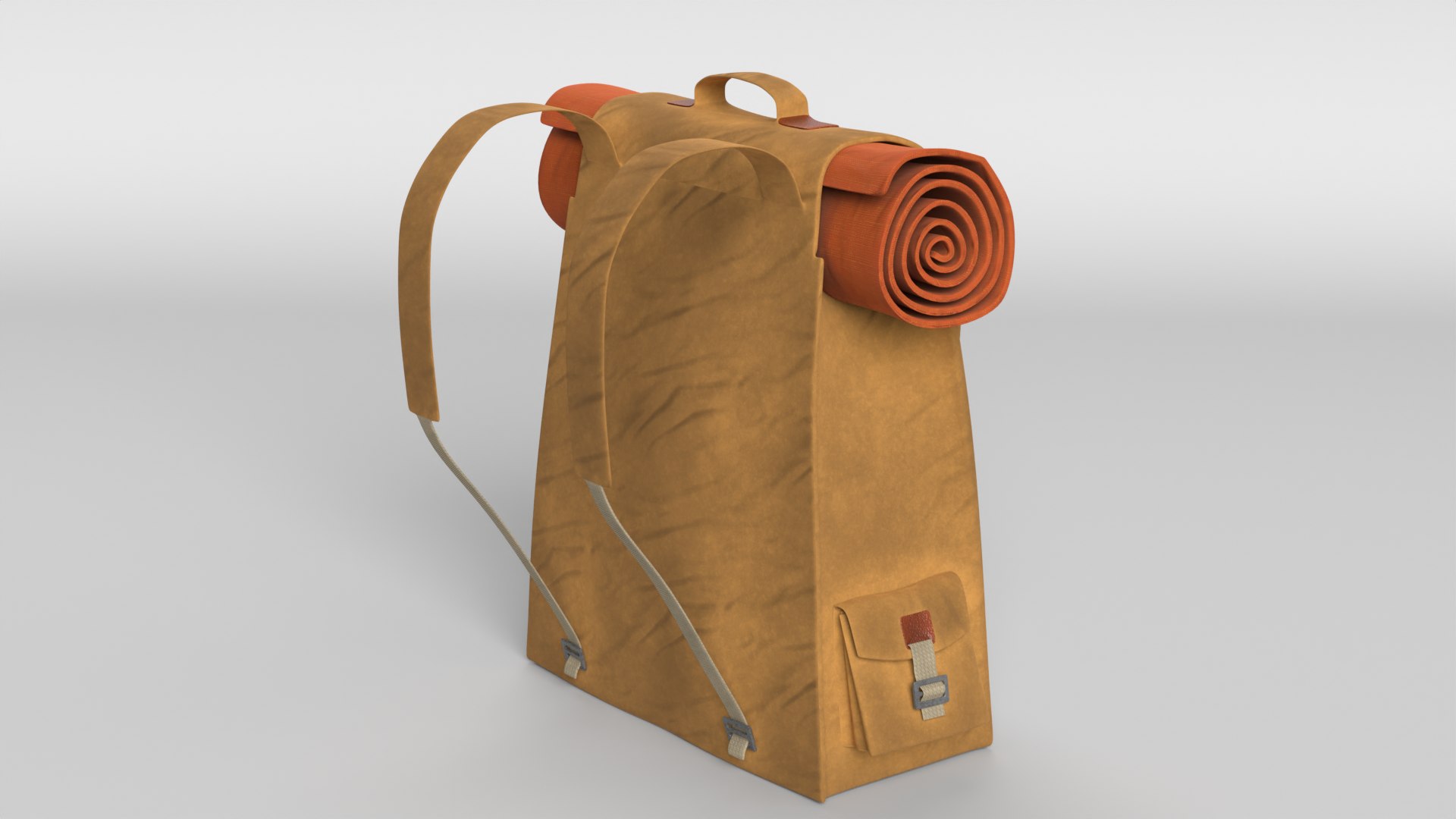 3D Camping Backpack Model - TurboSquid 2120634