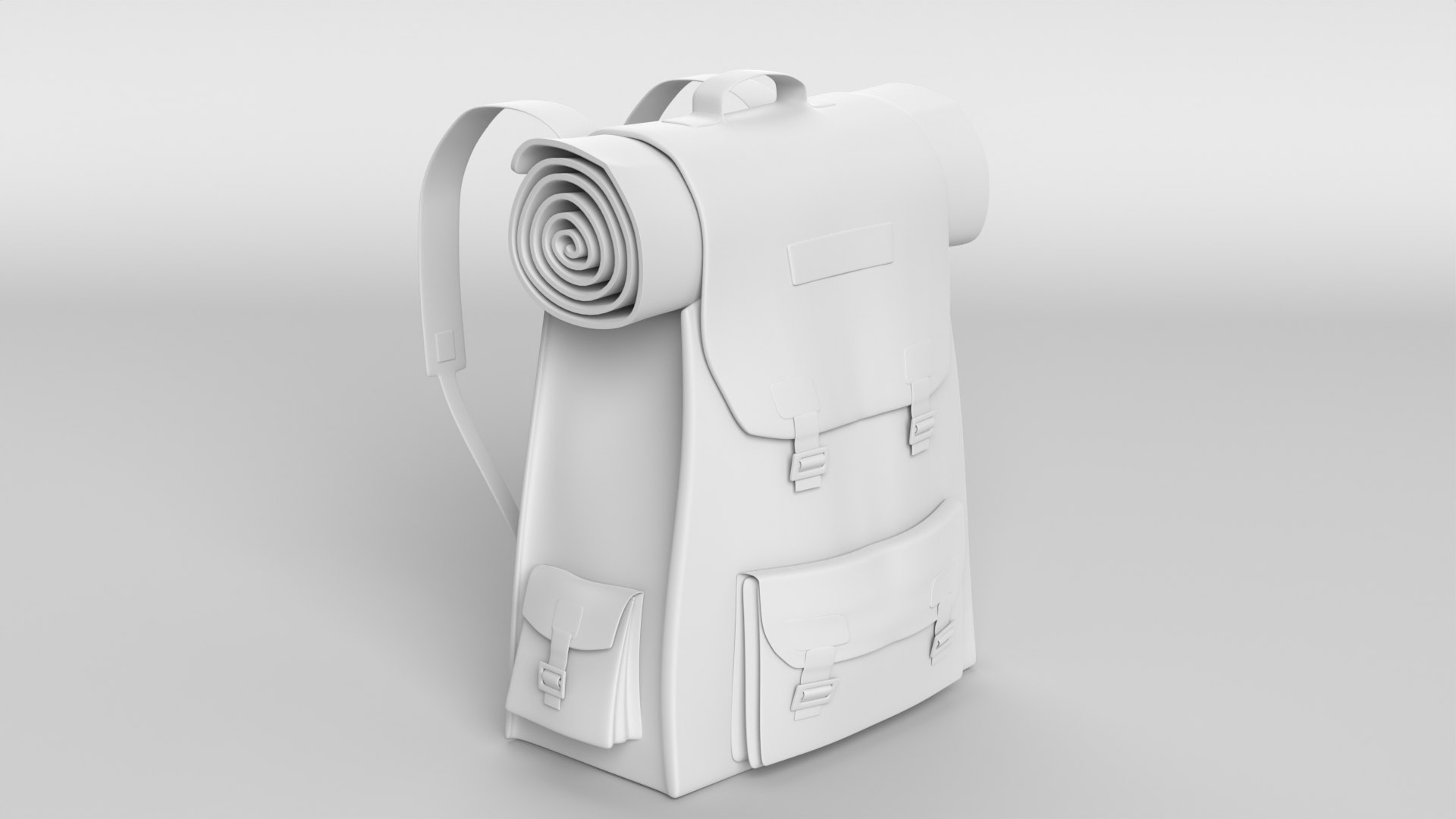 3D Camping Backpack Model - TurboSquid 2120634