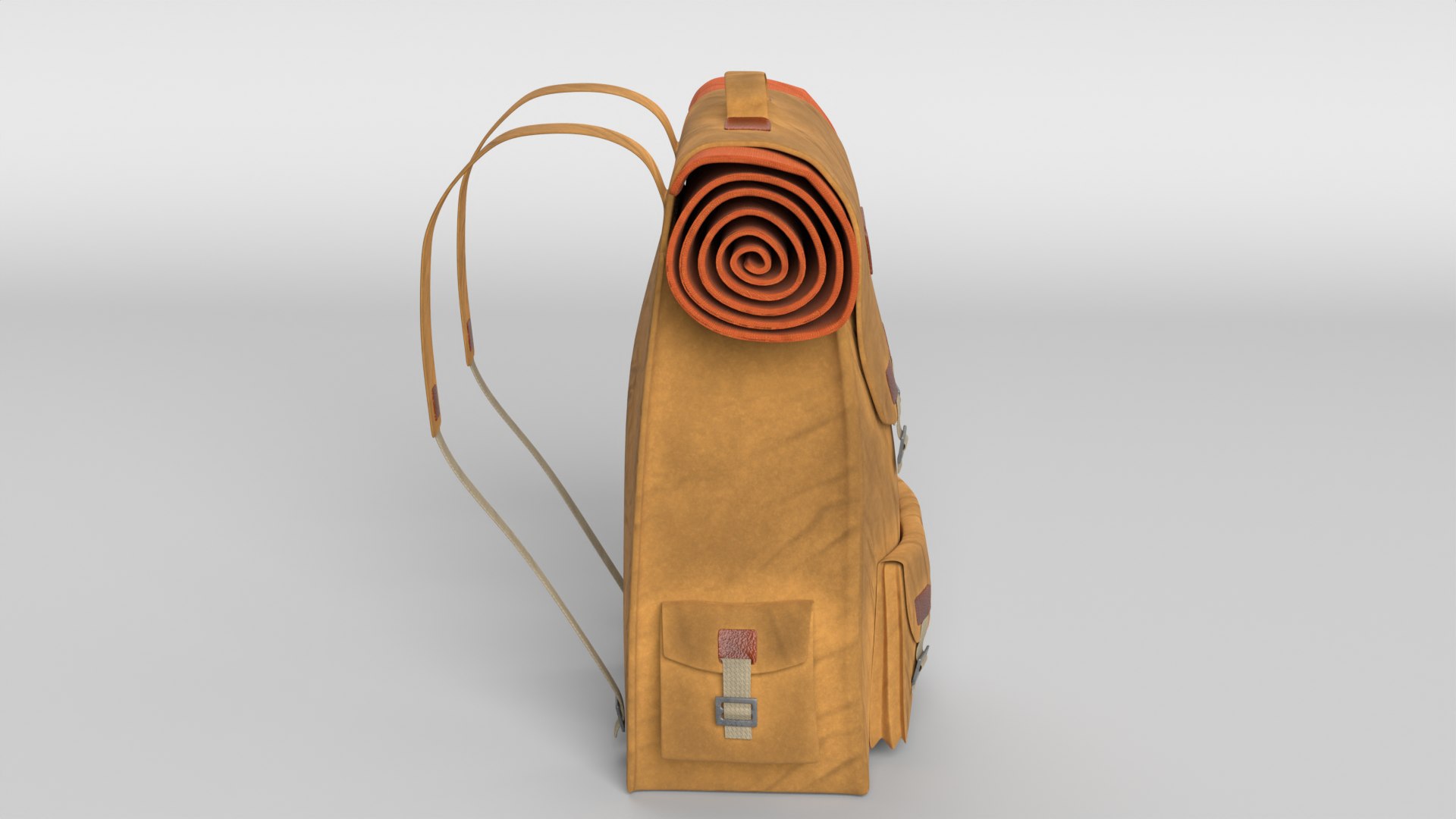3D Camping Backpack Model - TurboSquid 2120634