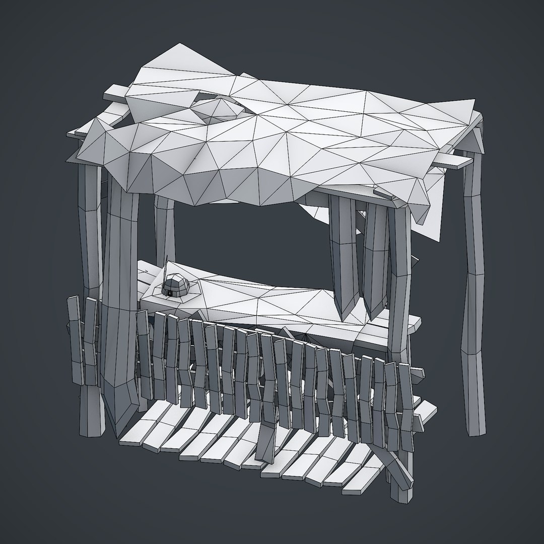 Shop Trade 3D Model - TurboSquid 1327618