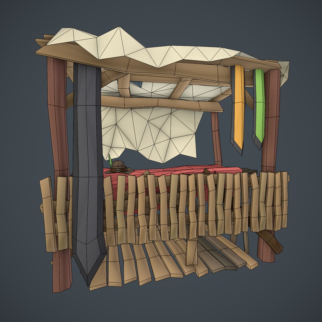 Shop Trade 3D Model - TurboSquid 1327618