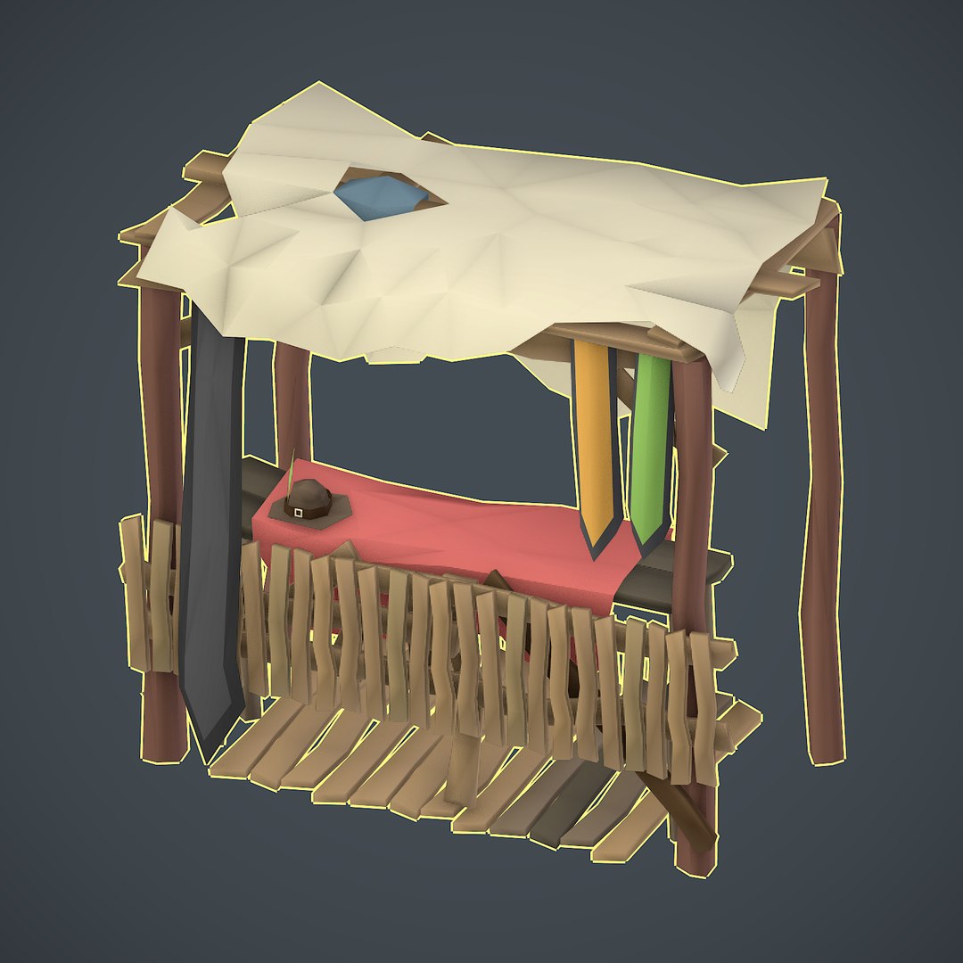 Shop Trade 3D Model - TurboSquid 1327618