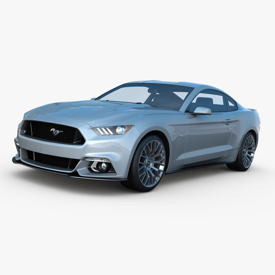 Mustang 2015 3d Model