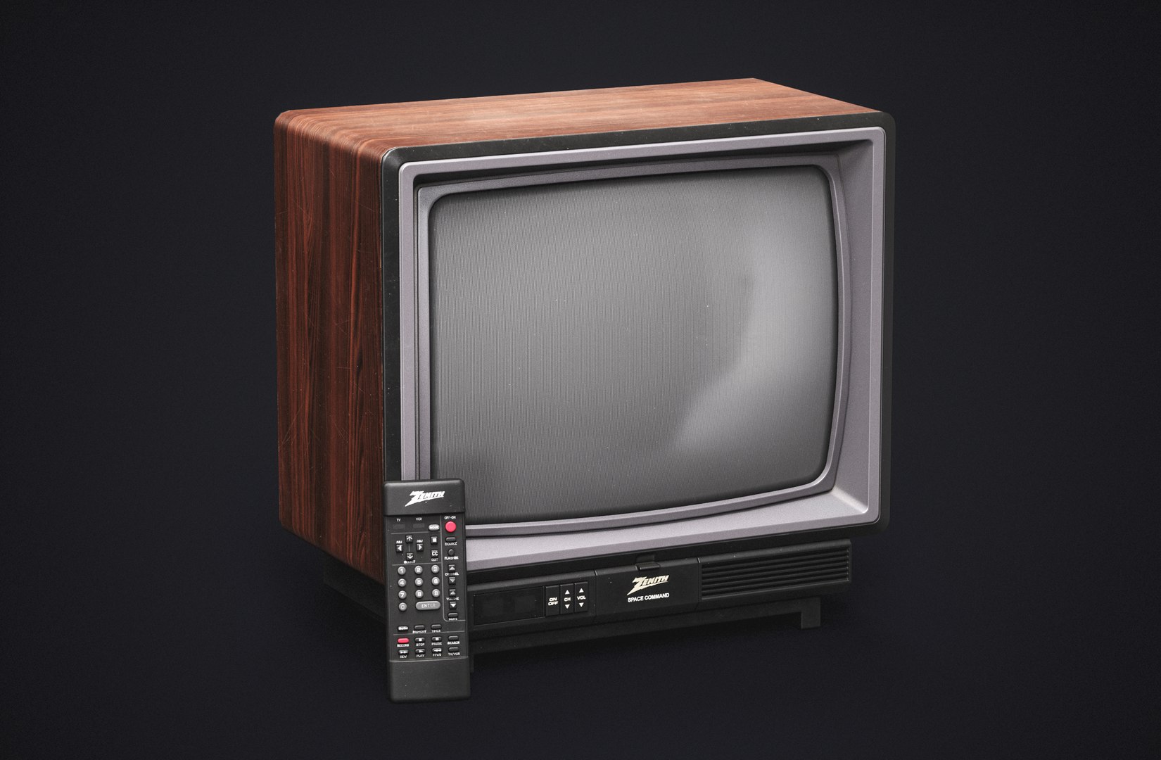 Vintage CRT TV 3D Model - TurboSquid 2334936