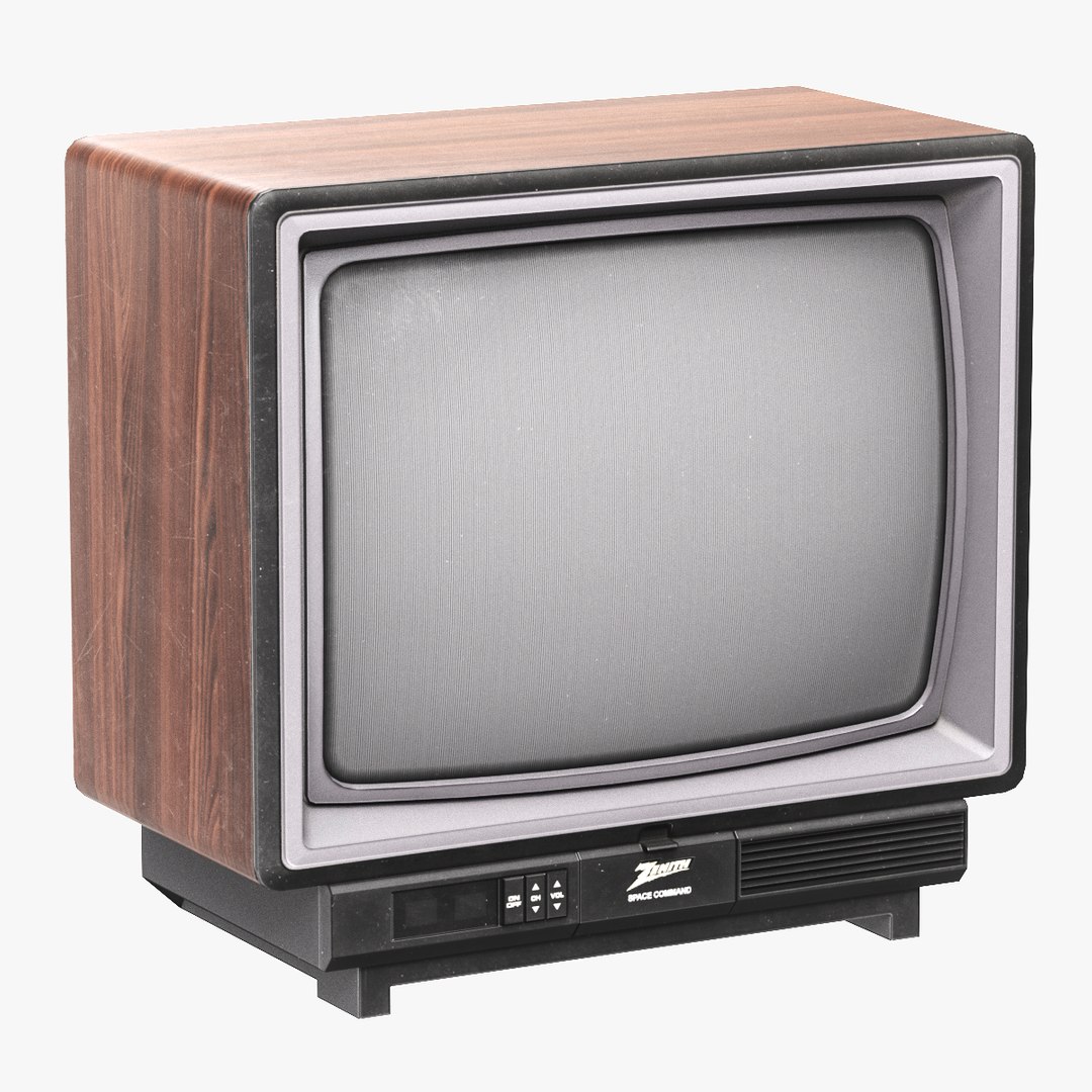 Vintage CRT TV 3D Model - TurboSquid 2334936